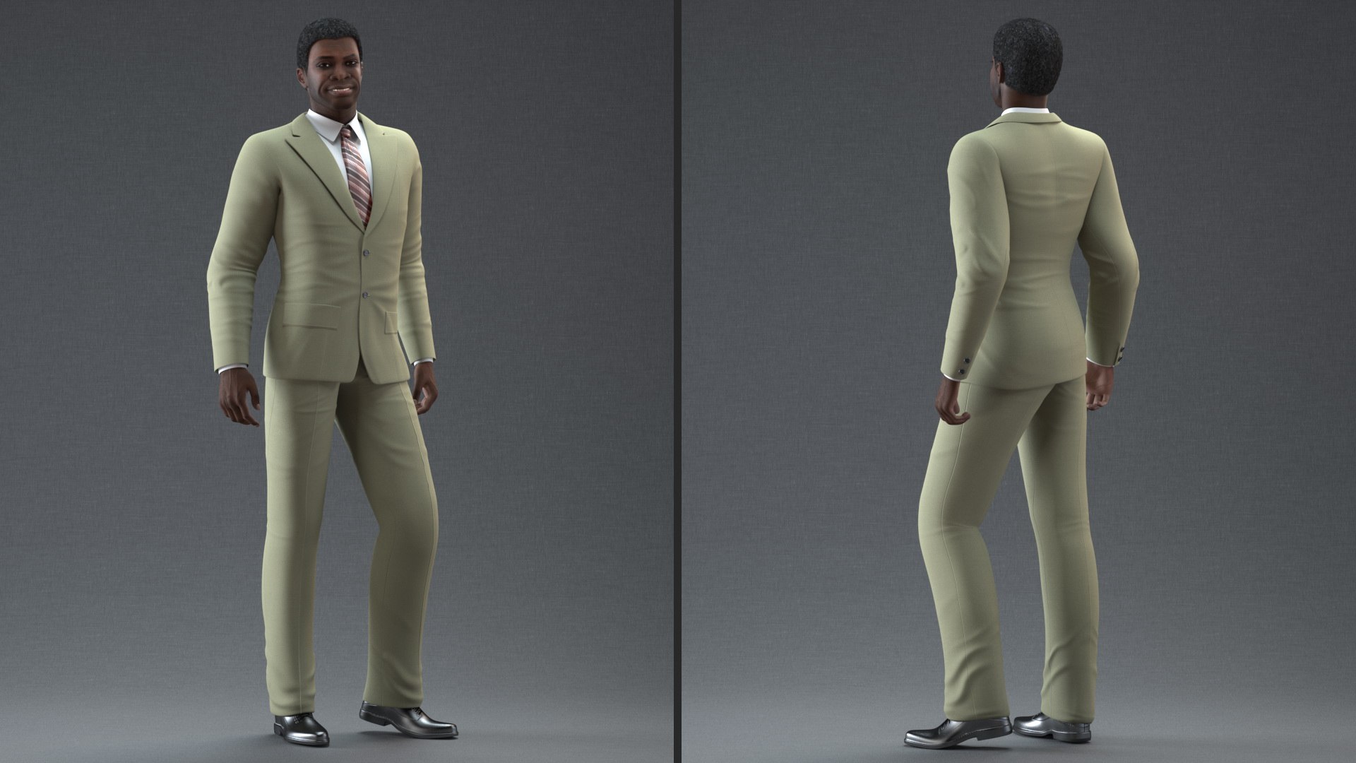 3D Dark Skin Black Man - TurboSquid 1679236