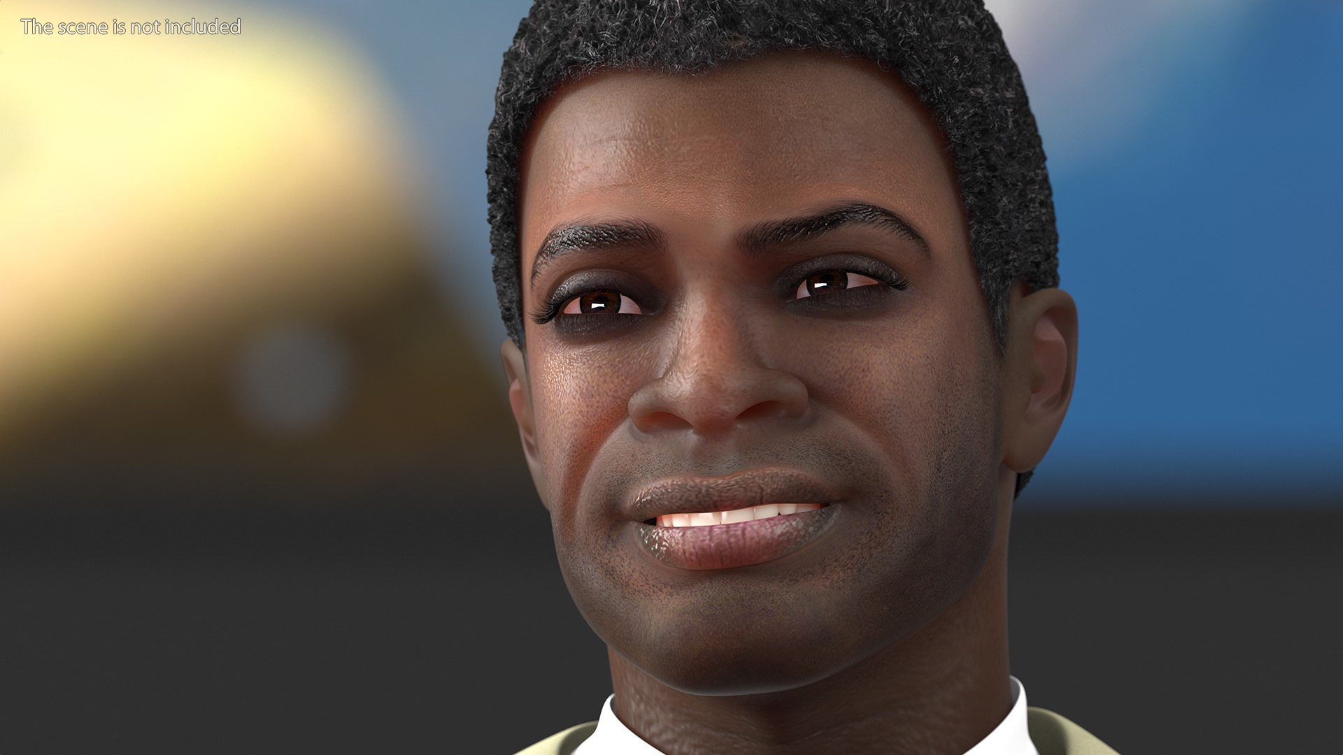 3D Dark Skin Black Man - TurboSquid 1679236