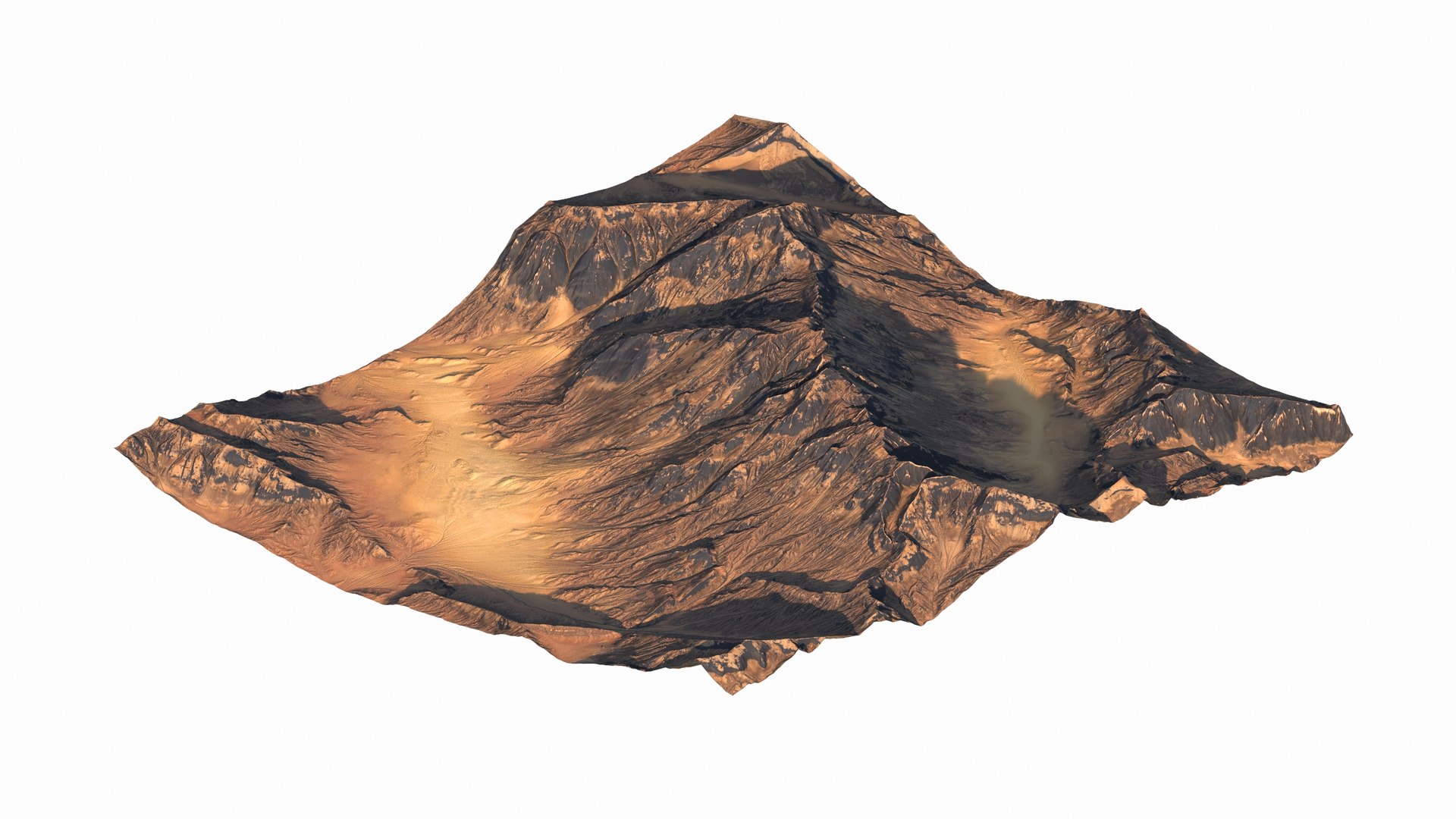 Mountain Ridge Version 1 Model - TurboSquid 1992112