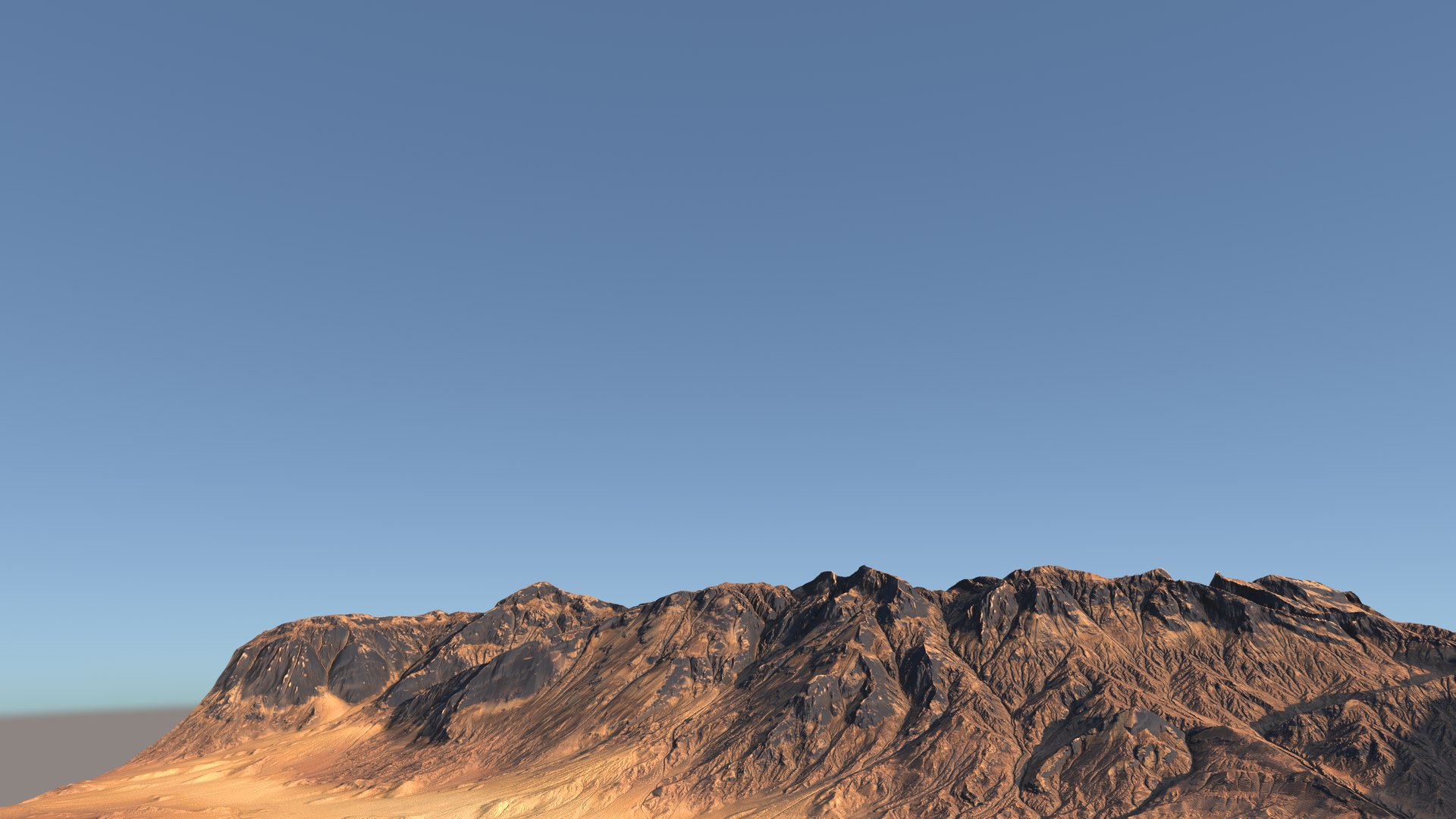 Mountain Ridge Version 1 Model - TurboSquid 1992112