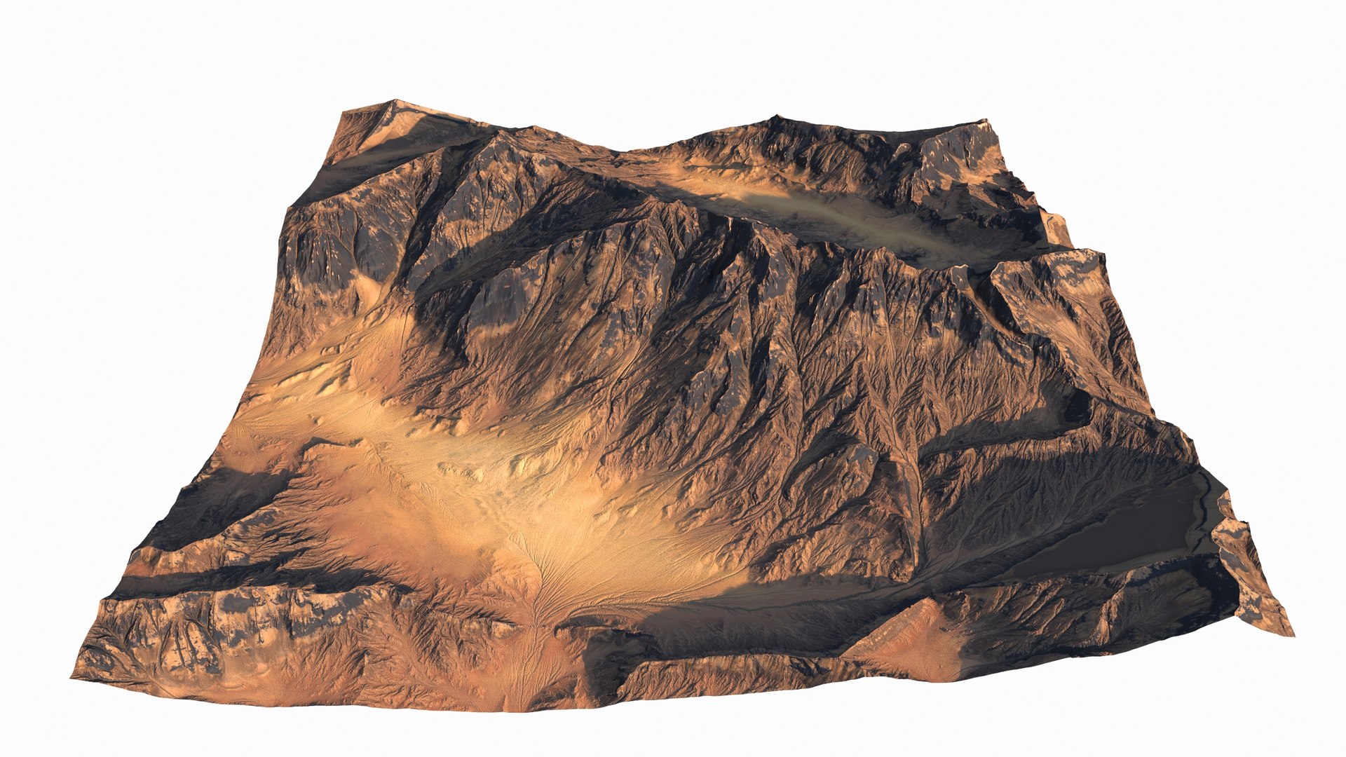 Mountain Ridge Version 1 Model - TurboSquid 1992112