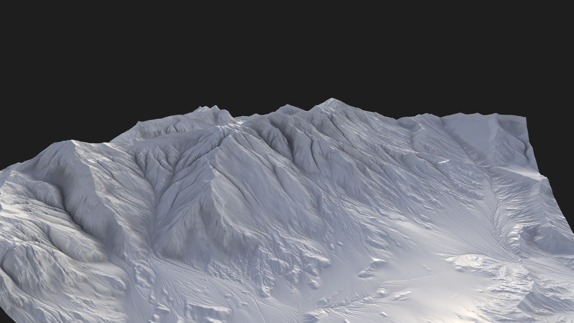 Mountain Ridge Version 1 Model - TurboSquid 1992112