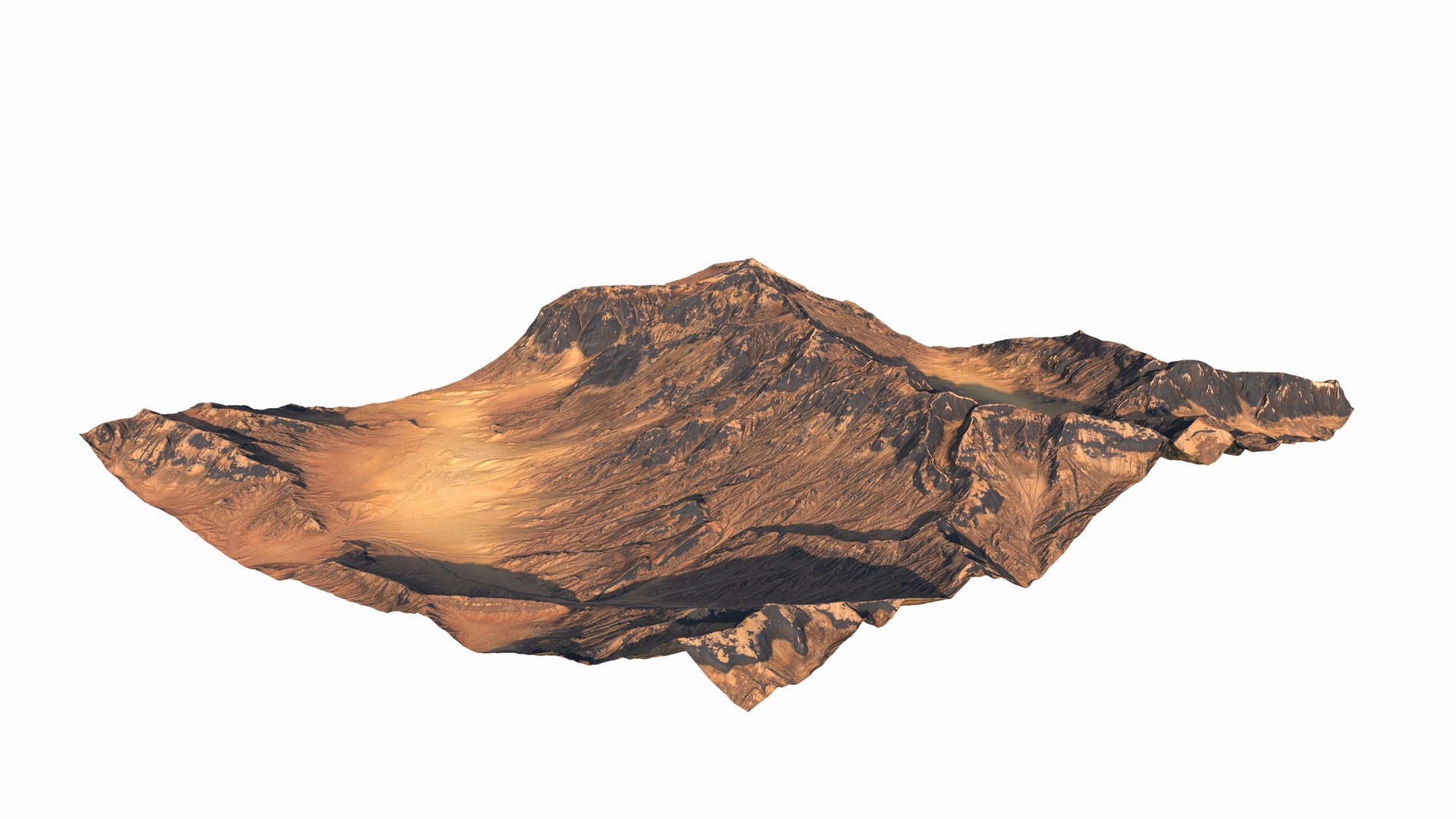 Mountain Ridge Version 1 Model - TurboSquid 1992112