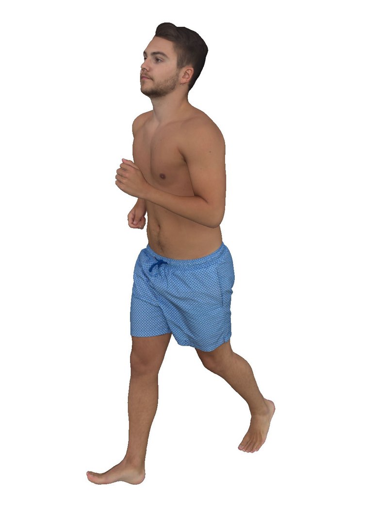 Scanned People Young Man Model - TurboSquid 1380764