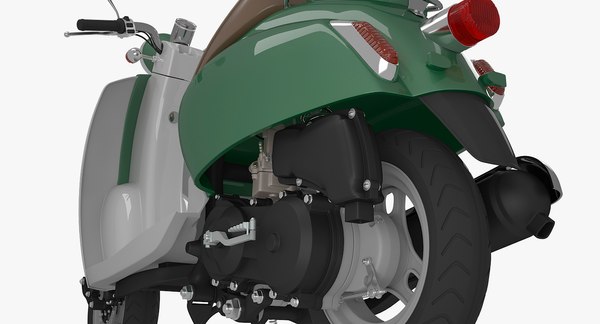 scooter 01 3d max