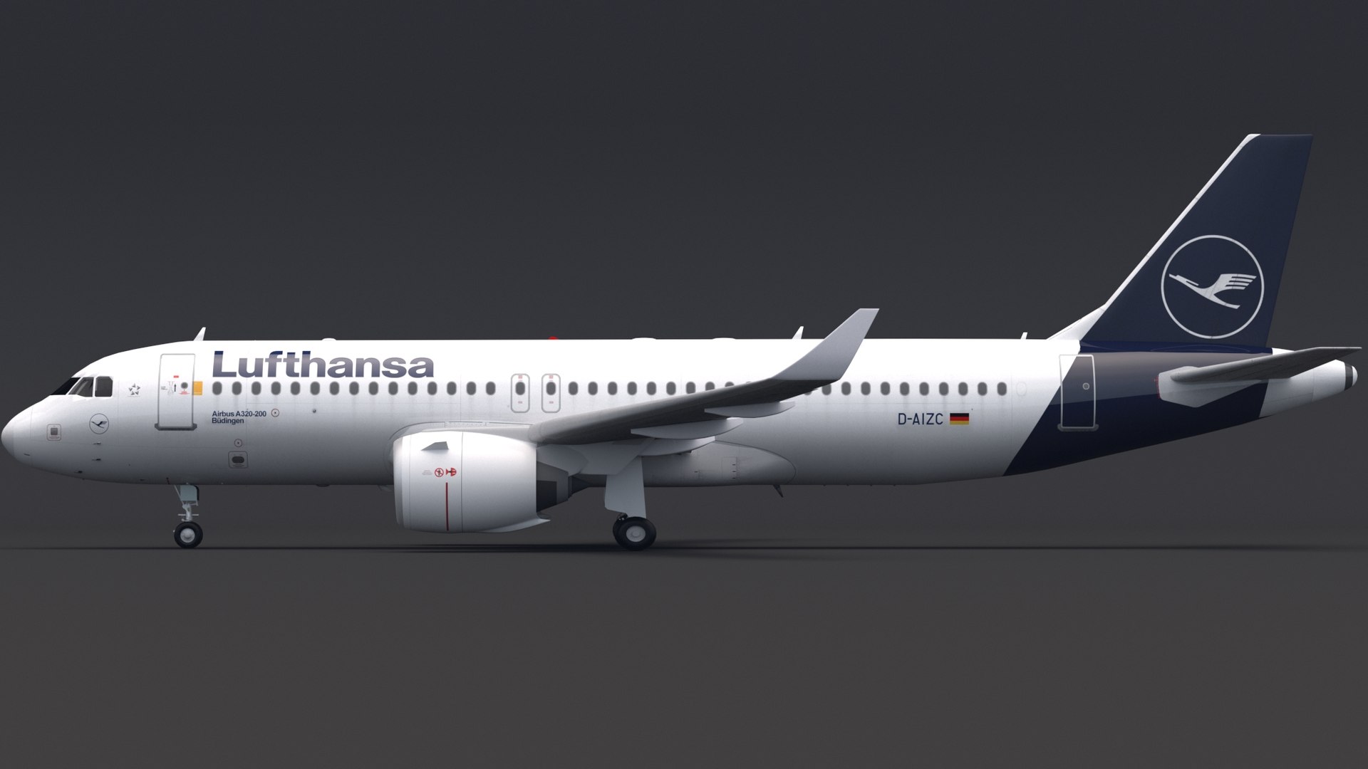 Lufthansa A320 Neo Model - TurboSquid 1519131