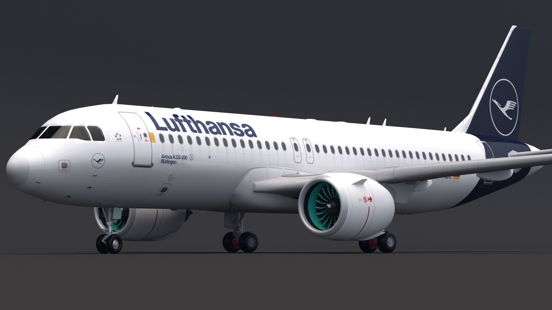 Lufthansa A320 Neo Model - TurboSquid 1519131