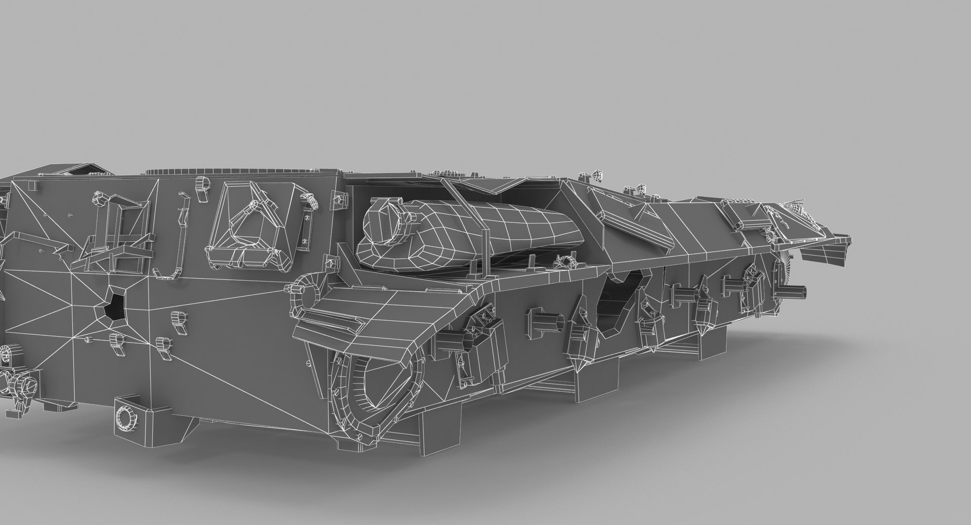 Tank Damage 3D Model - TurboSquid 1275776