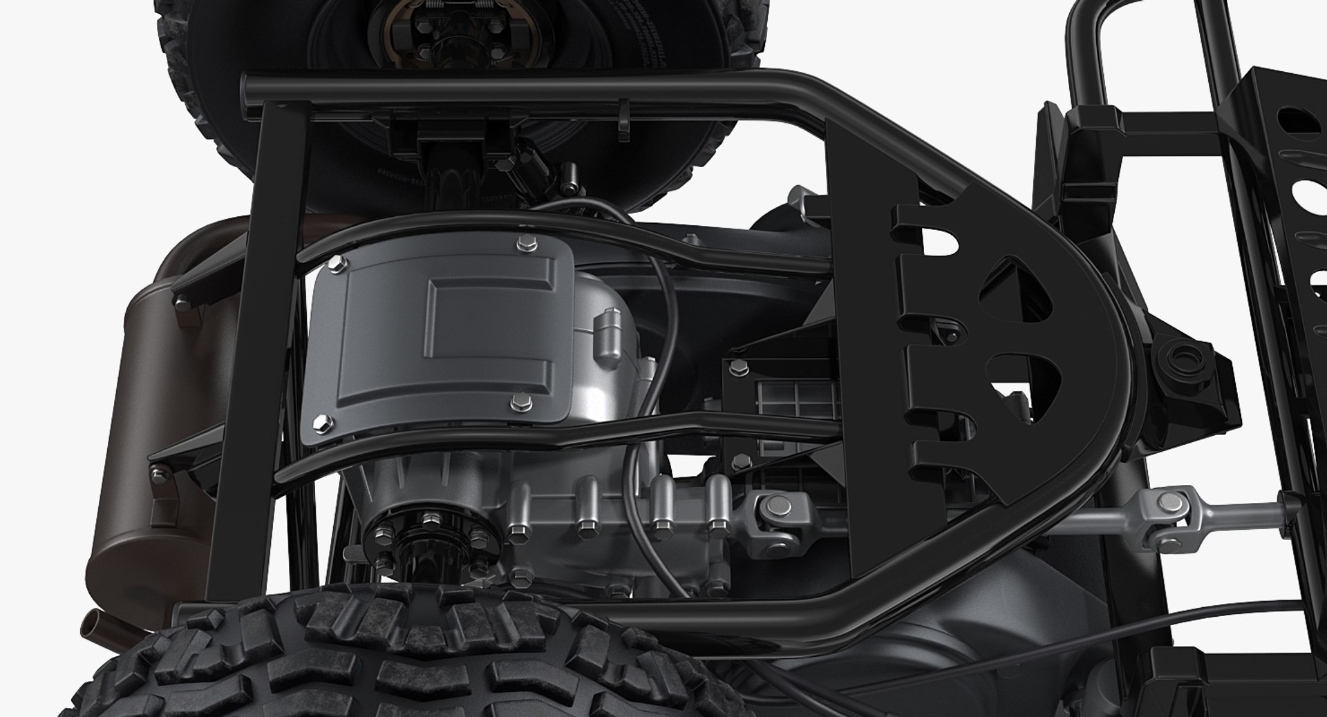 Atv 4x4 frame suspension 3D - TurboSquid 1413115