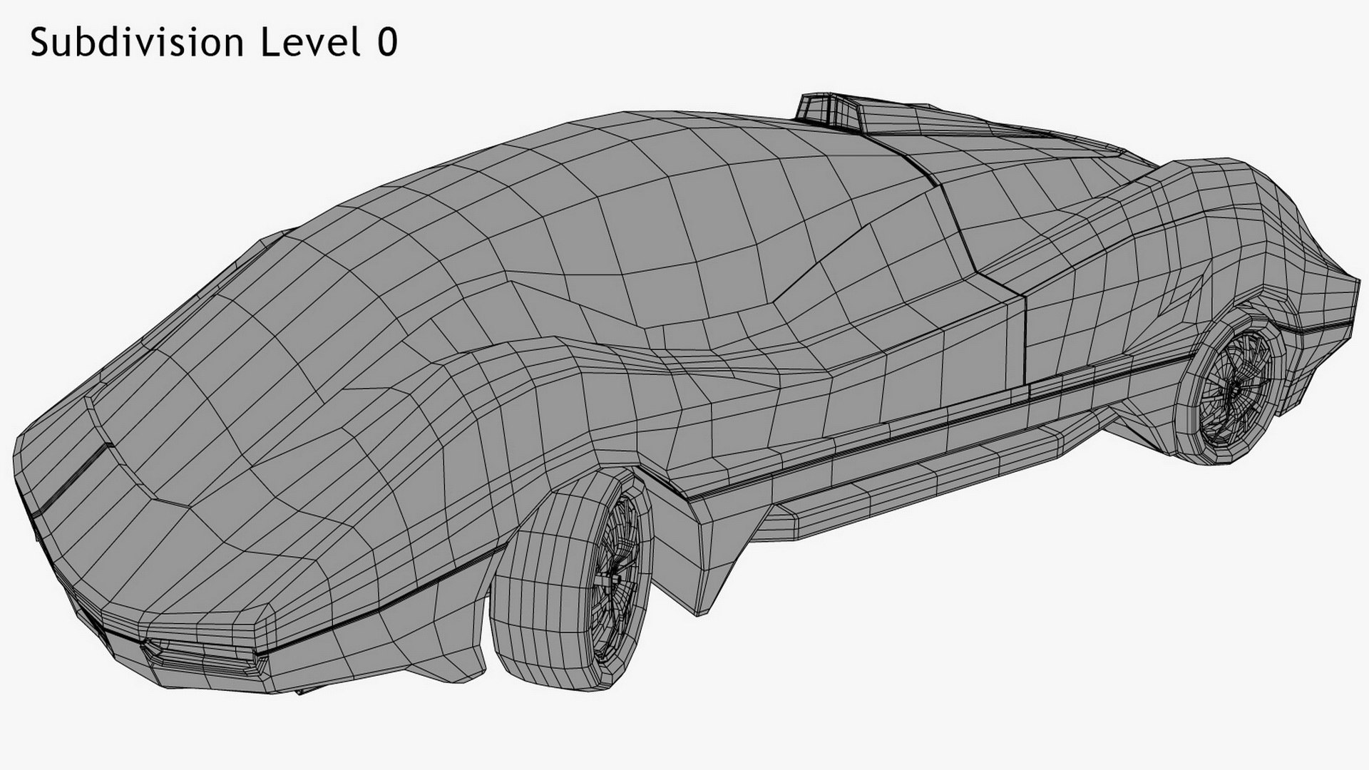 3D Futuristic Concept Car Model - TurboSquid 1344416