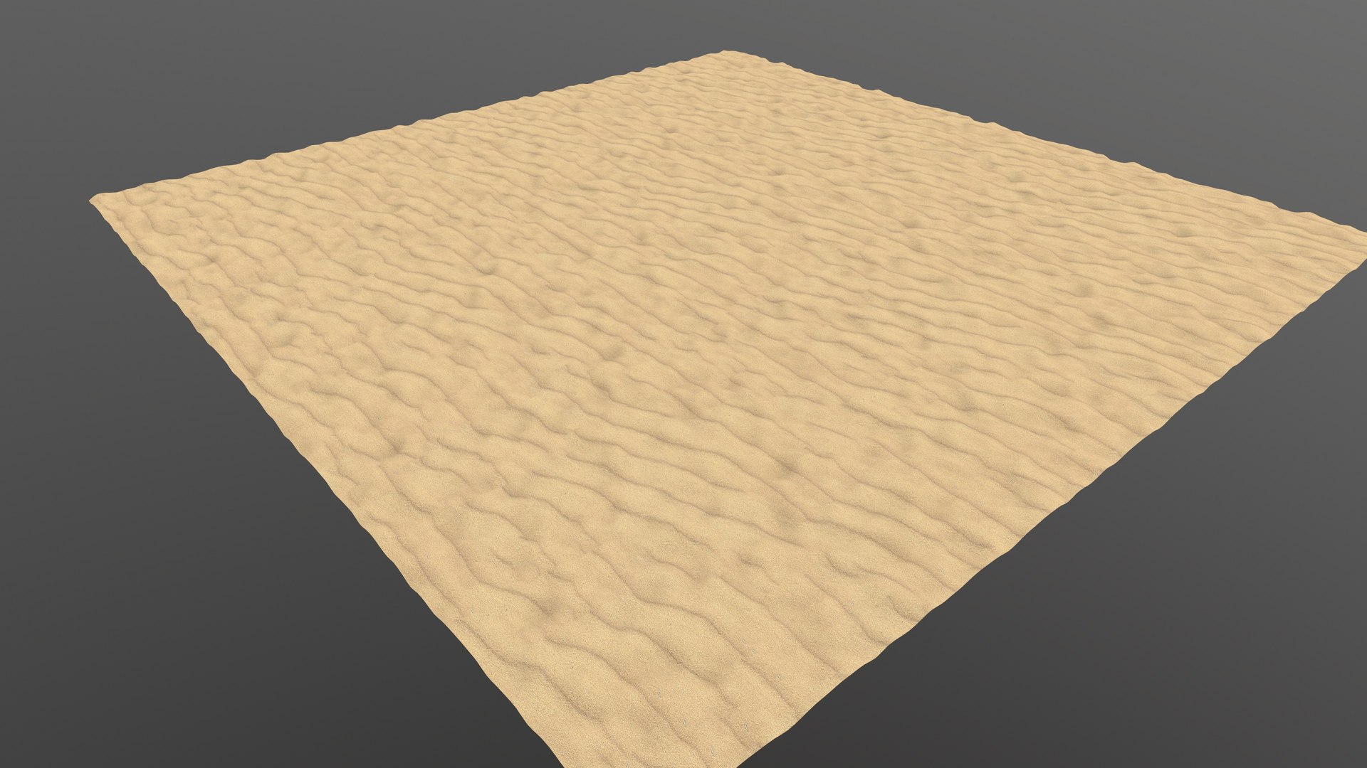 Desert Terrain 3D Model AR VR 3D - TurboSquid 1970093