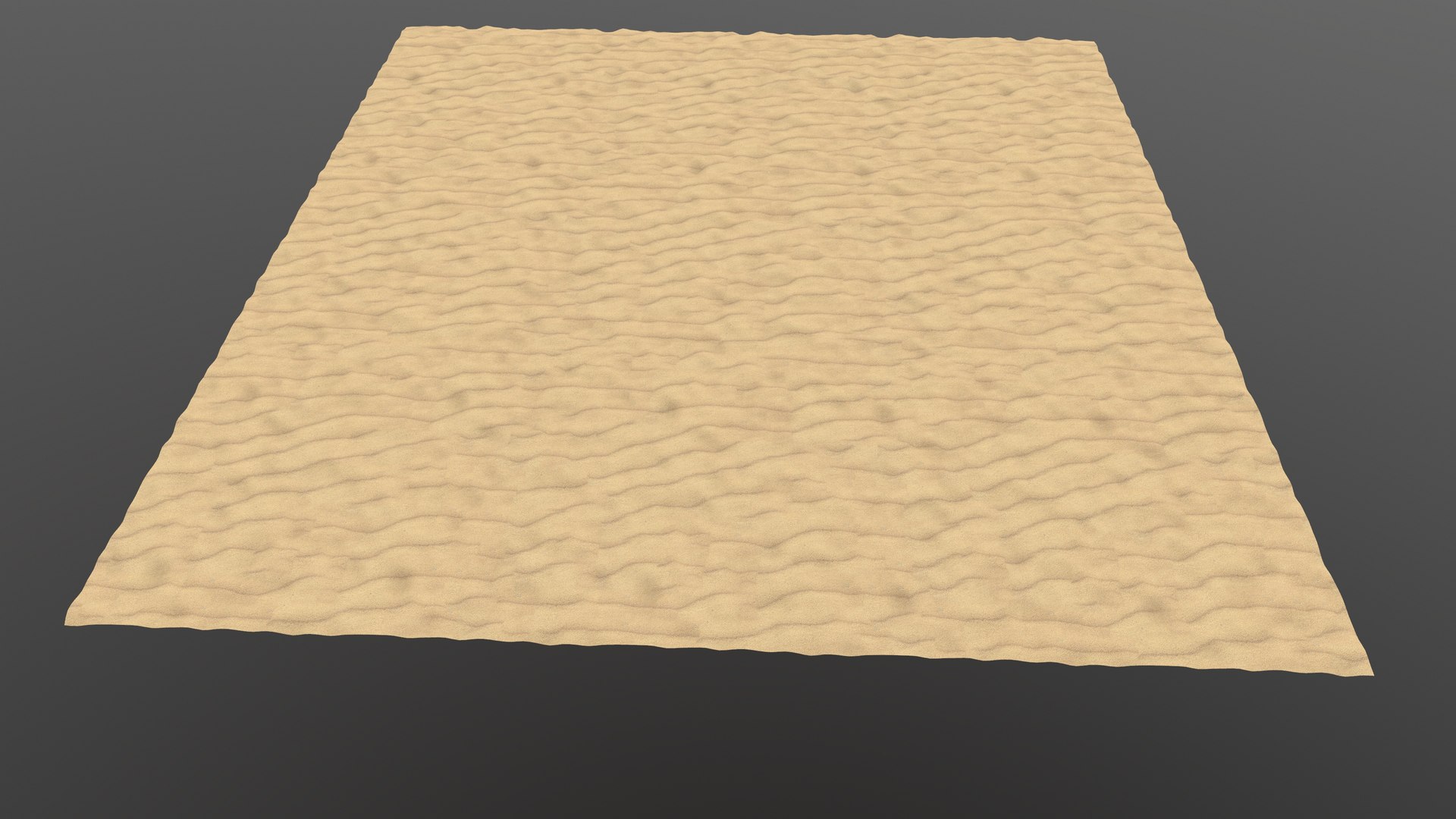 Desert Terrain 3D Model AR VR 3D - TurboSquid 1970093