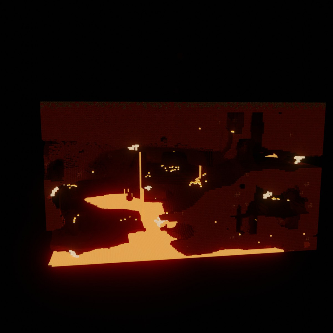 3D Craft Minecraft Terrain - TurboSquid 1556697