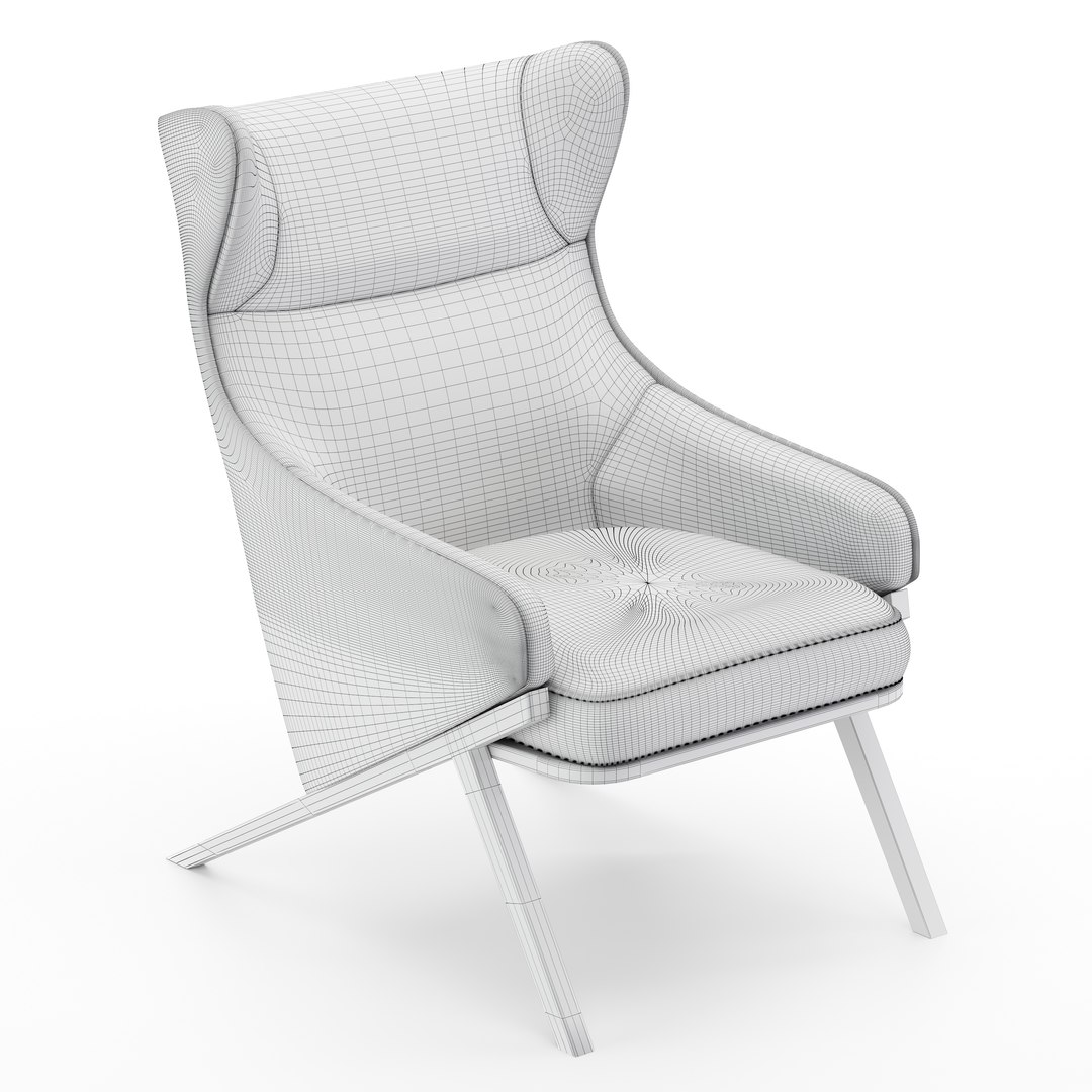 Single Sofa Model - TurboSquid 1700992