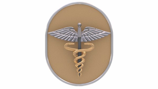 3D модель Логотип Медицинского командования армии США - TurboSquid 2317588