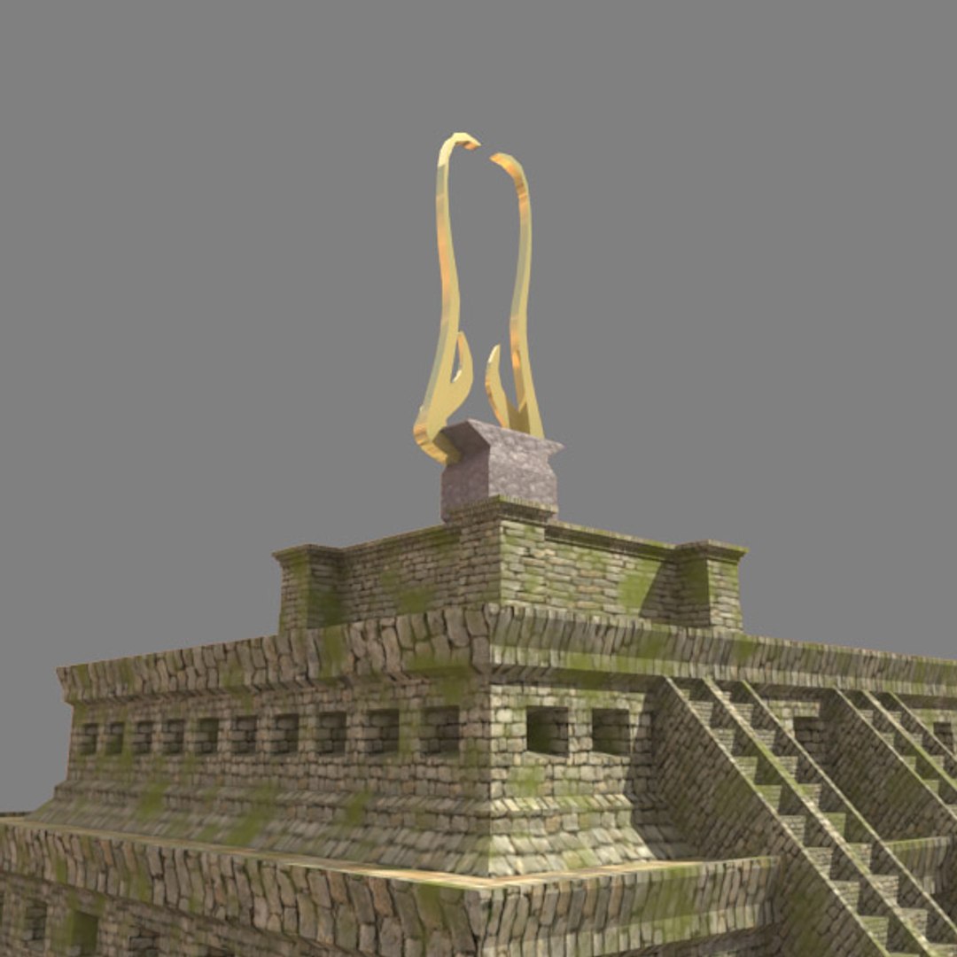 3d Inca Temple