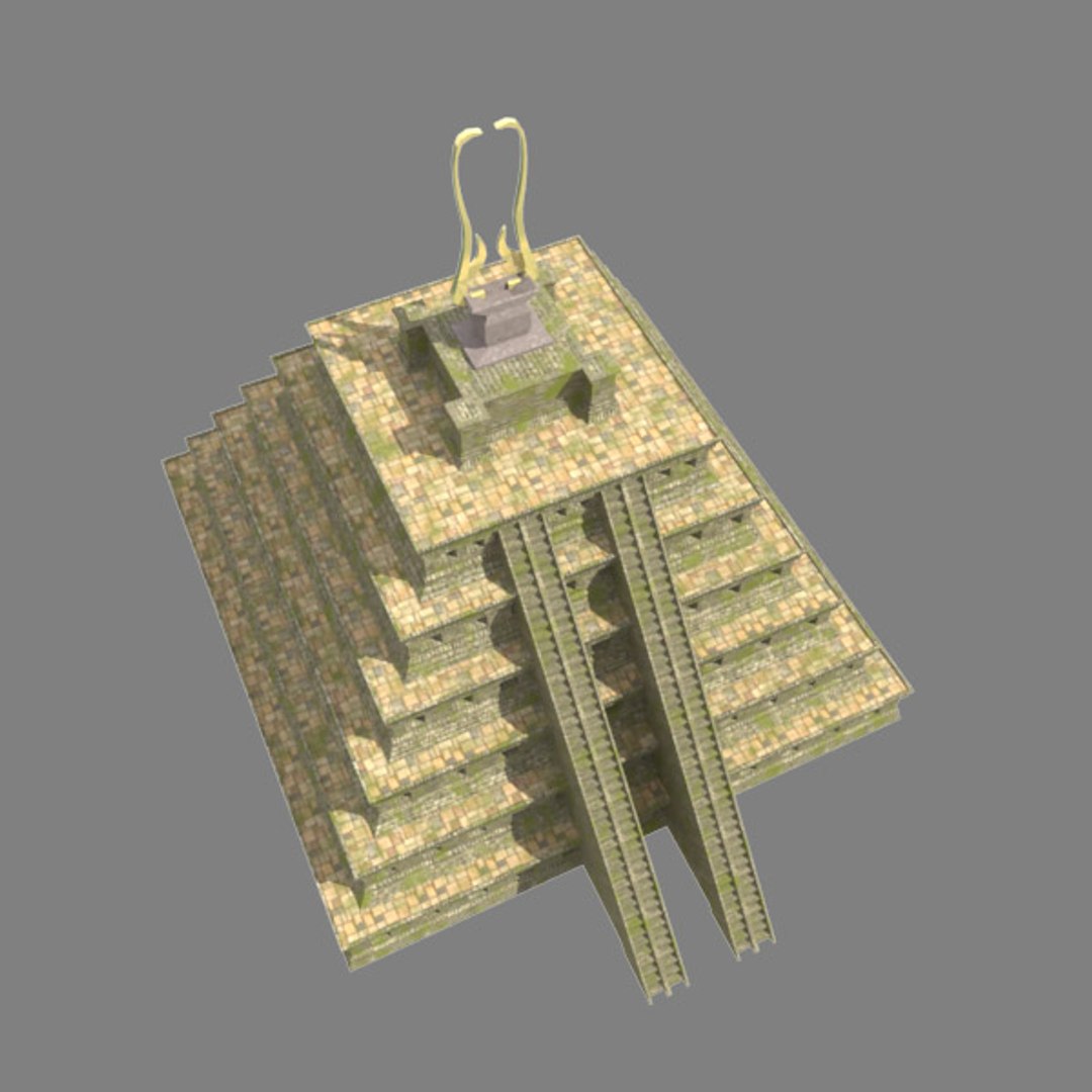 3d Inca Temple