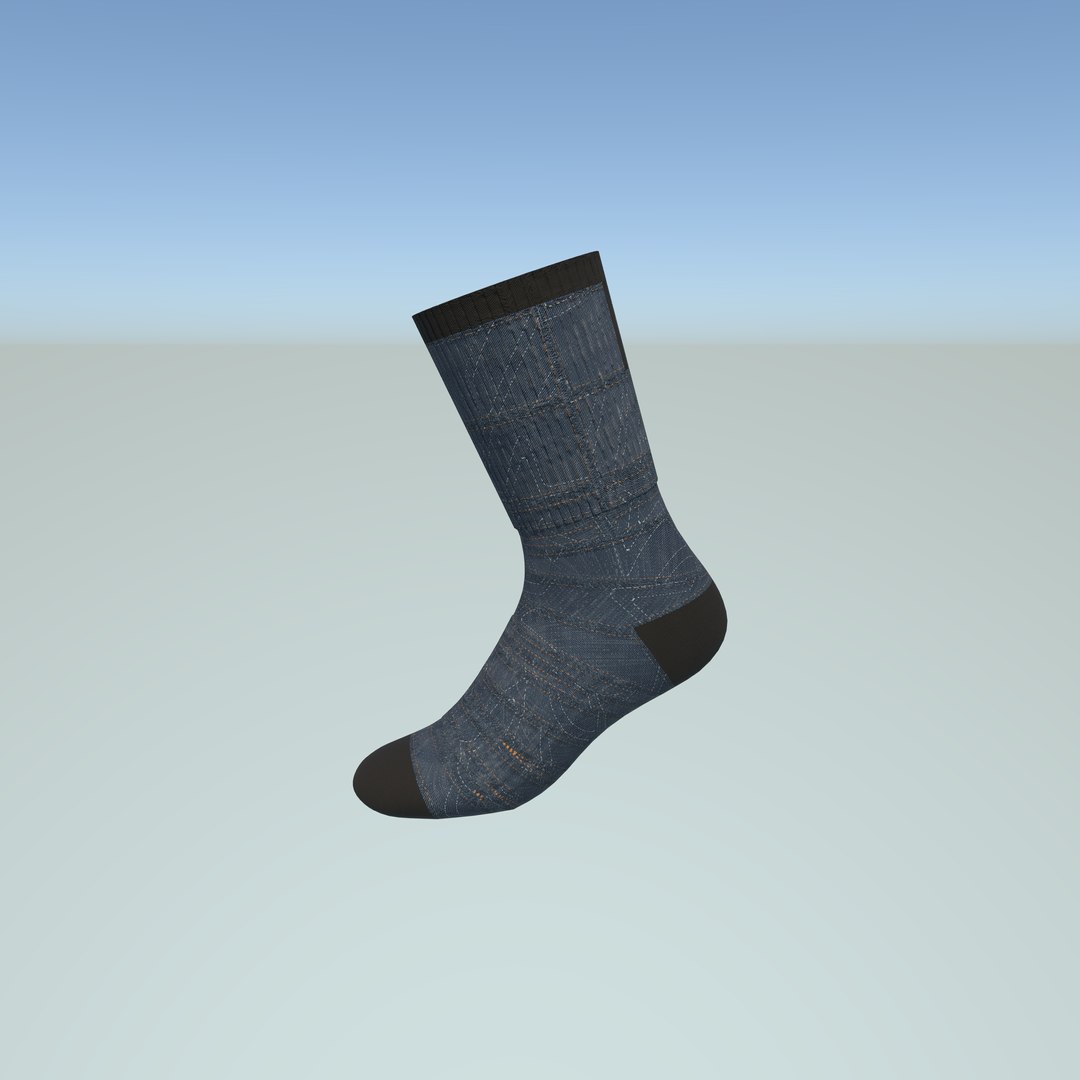 3D Socks 3D Model 3D Model - TurboSquid 2360439