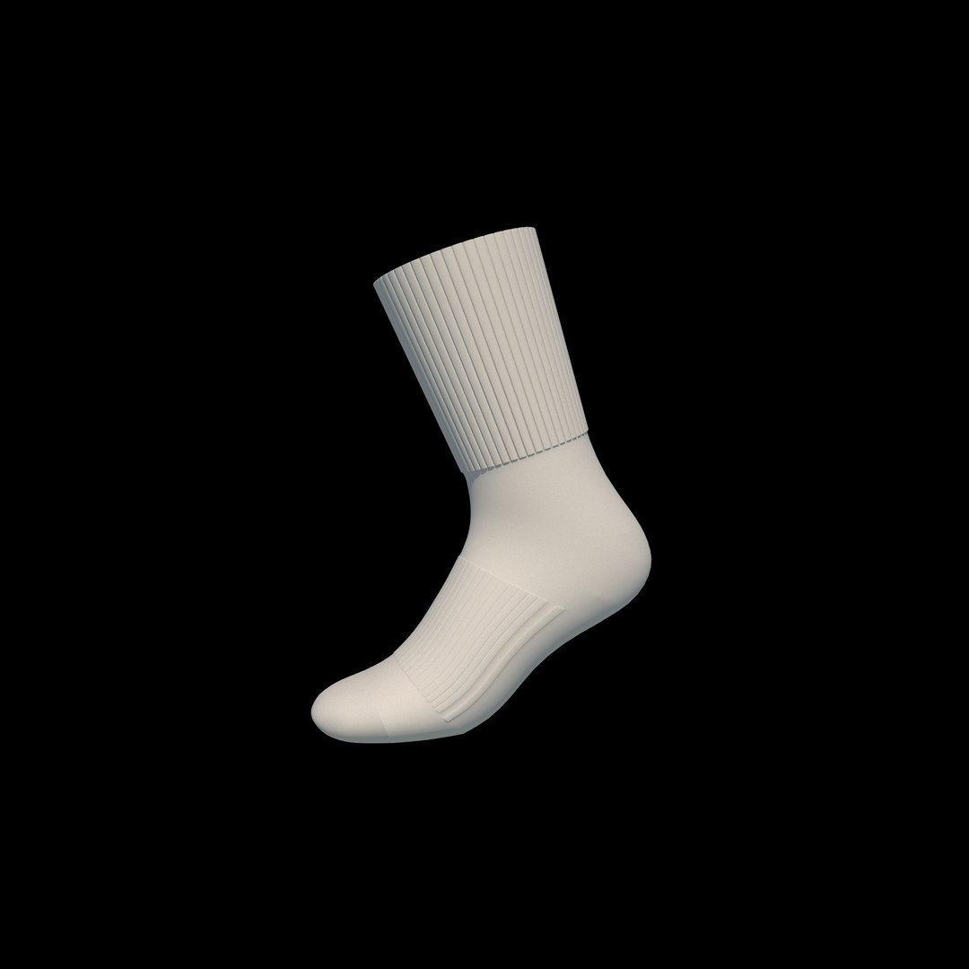 3D Socks 3D Model 3D Model - TurboSquid 2360439