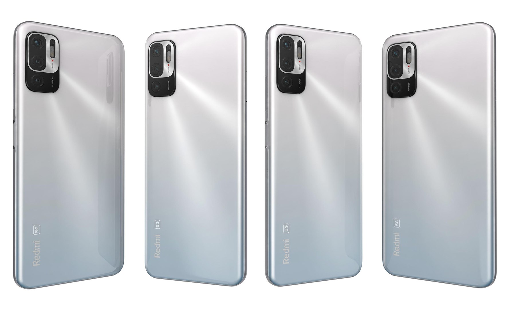 3D Xiaomi Redmi Note 10 5G Chrome Silver model - TurboSquid 1807705