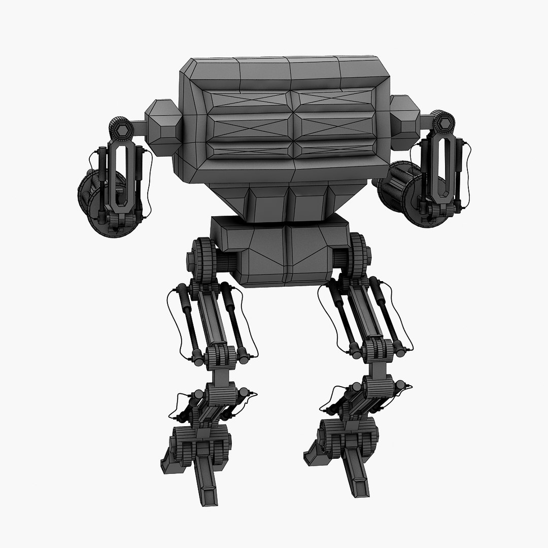 3D robot pbr pose - TurboSquid 1633107