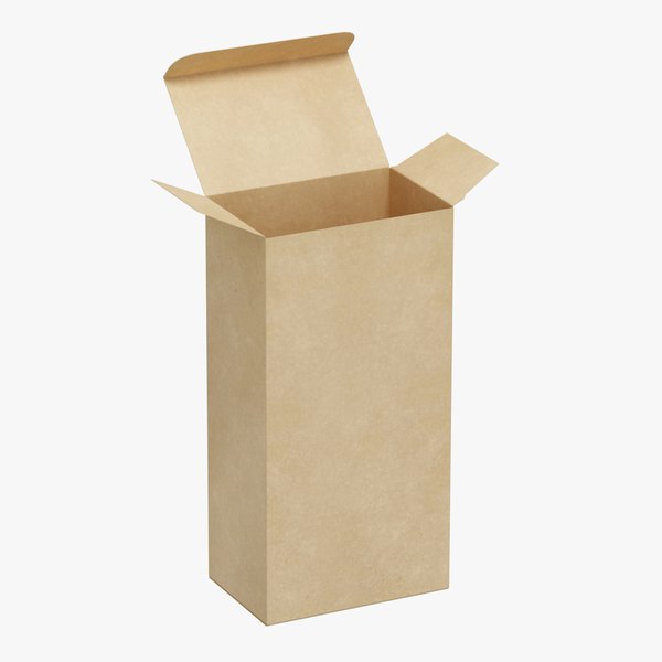 Open Packaging Box 03 3D - TurboSquid 2046876