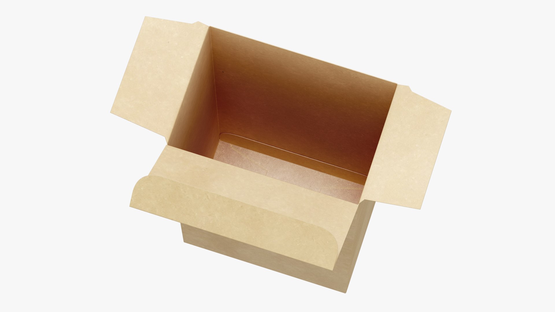 Open Packaging Box 03 3D - TurboSquid 2046876