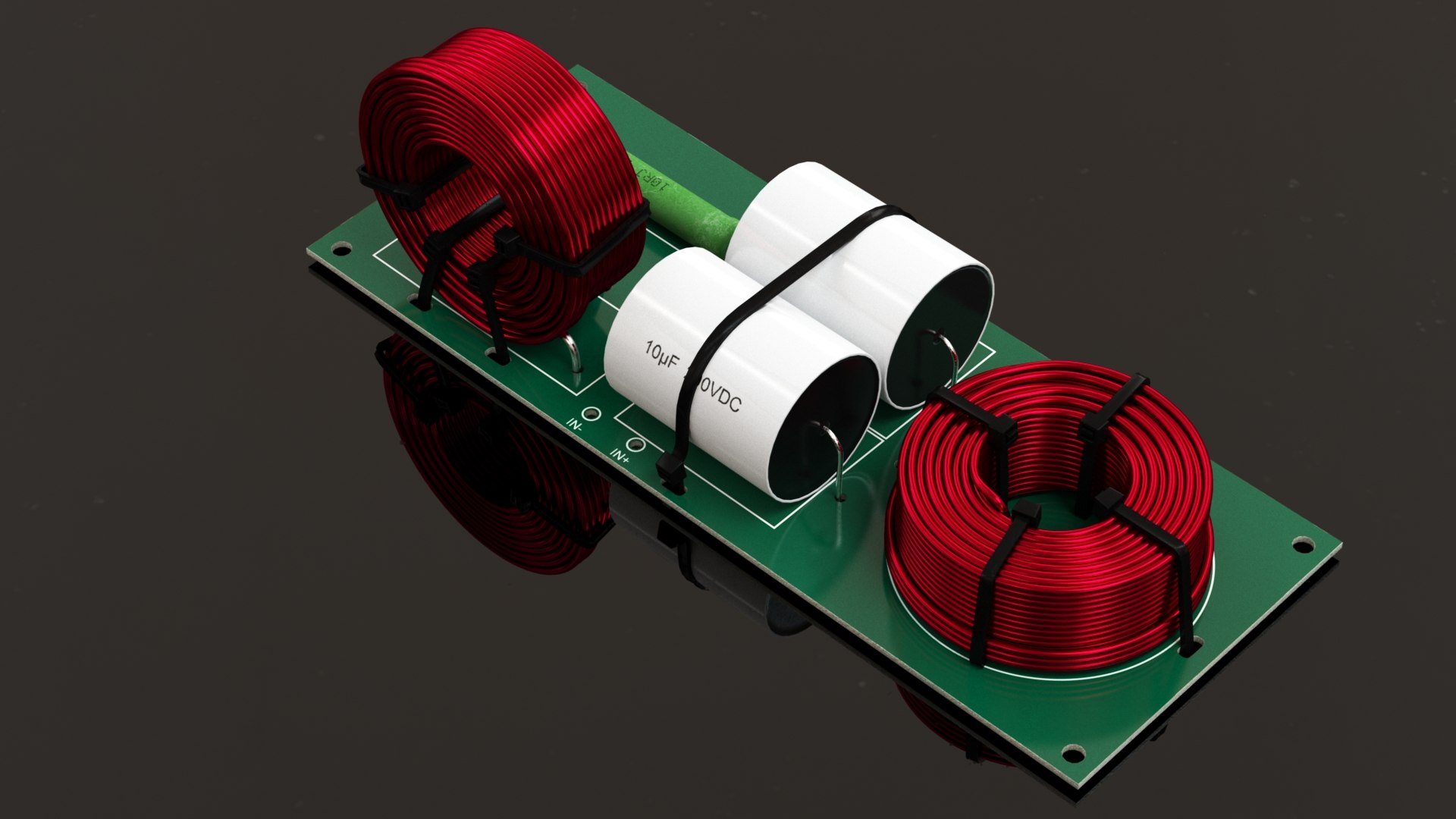 3D 3D Speaker Passive Crossover Network Model - TurboSquid 1862848