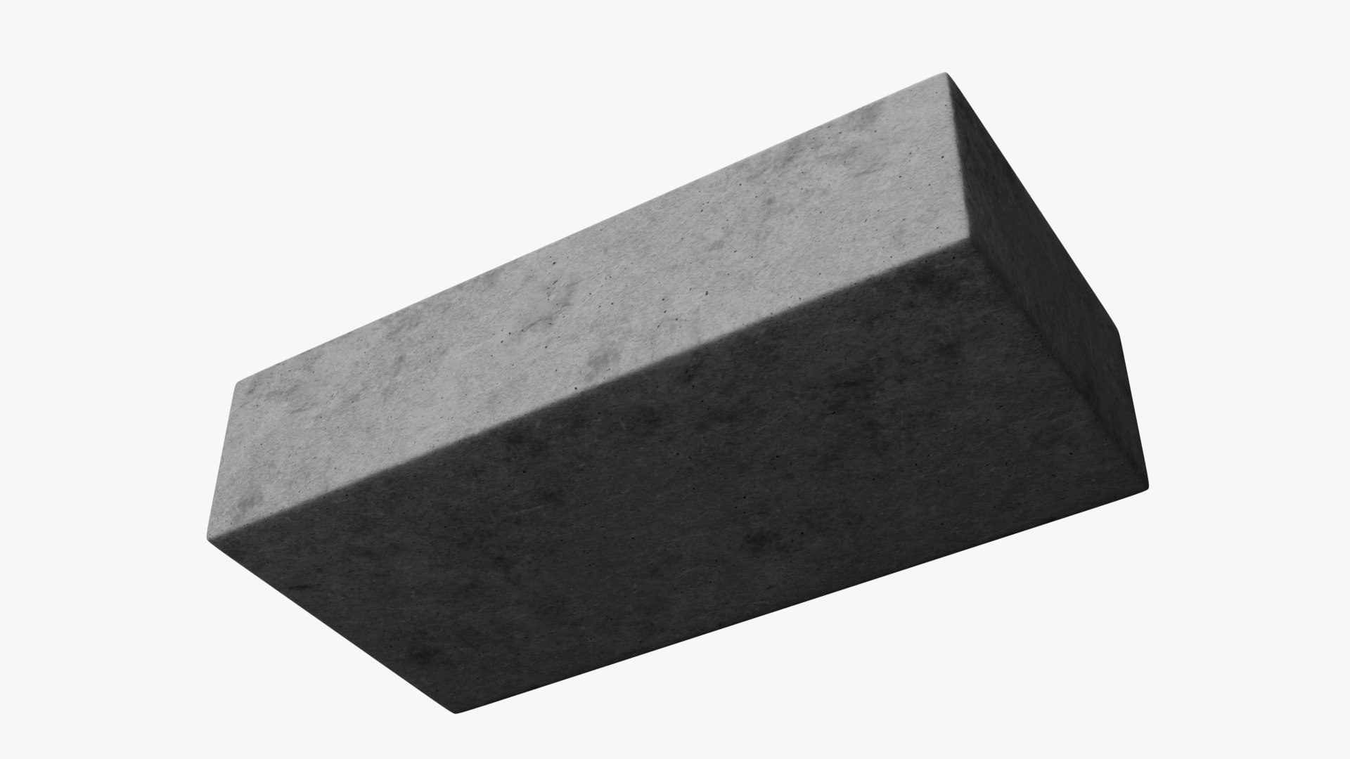 Solid Cinder Block 1 3D model - TurboSquid 2055457