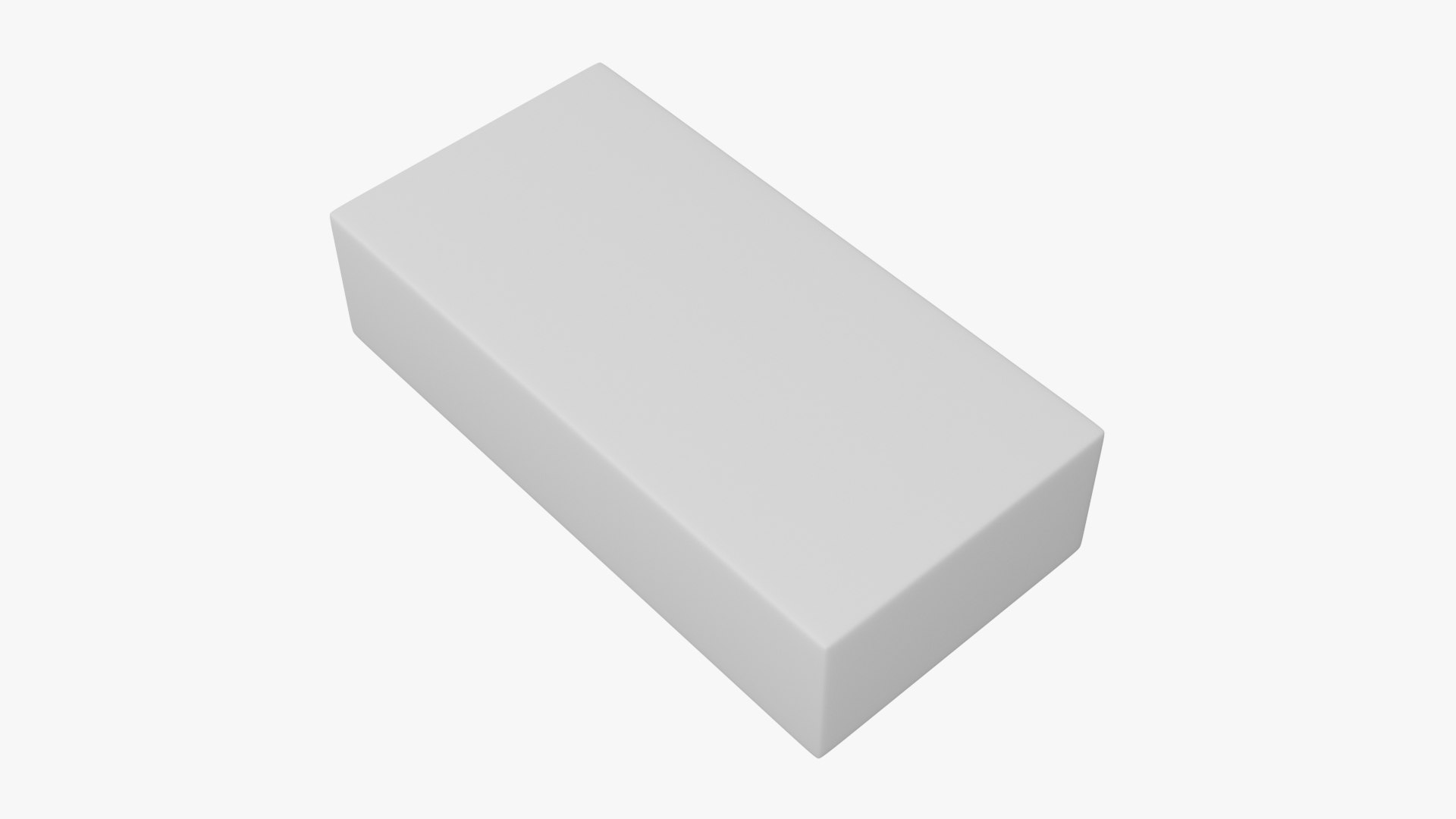 Solid Cinder Block 1 3D model - TurboSquid 2055457
