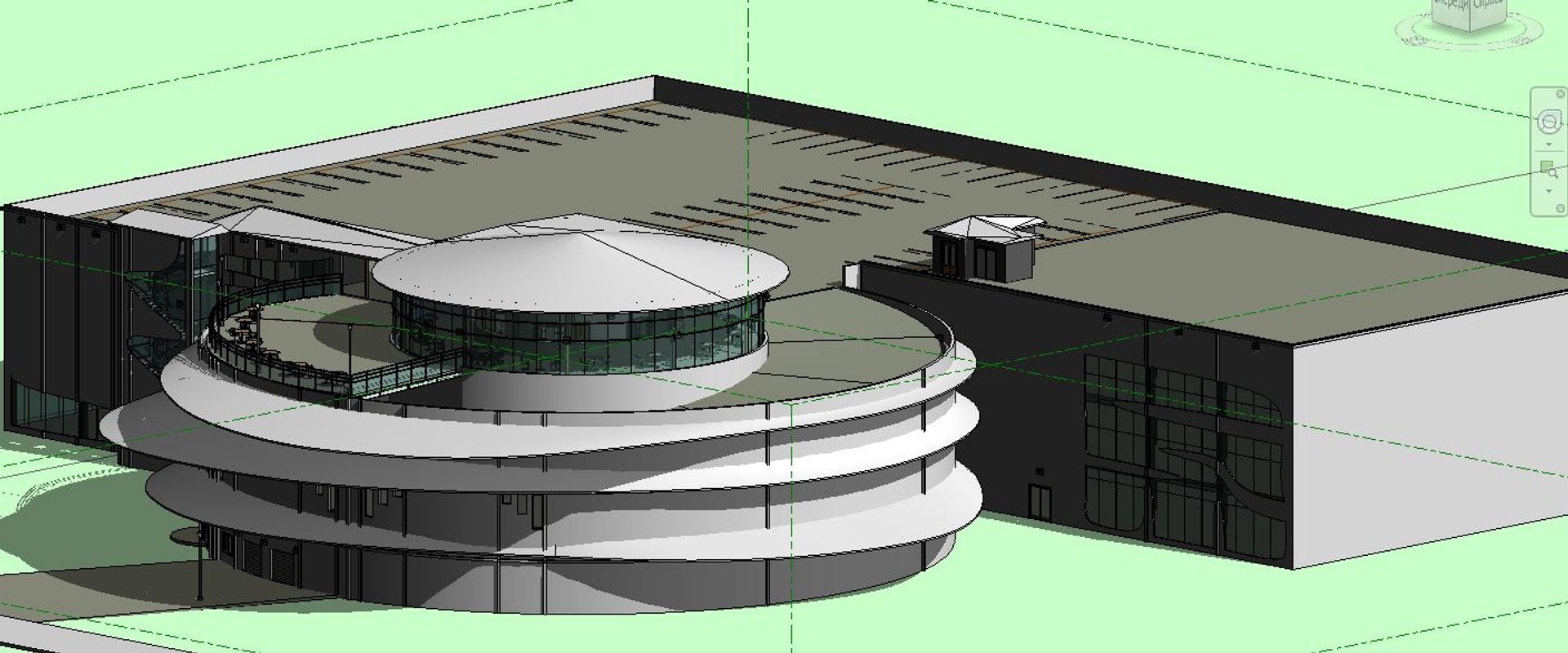 Parking Building 3d Rvt