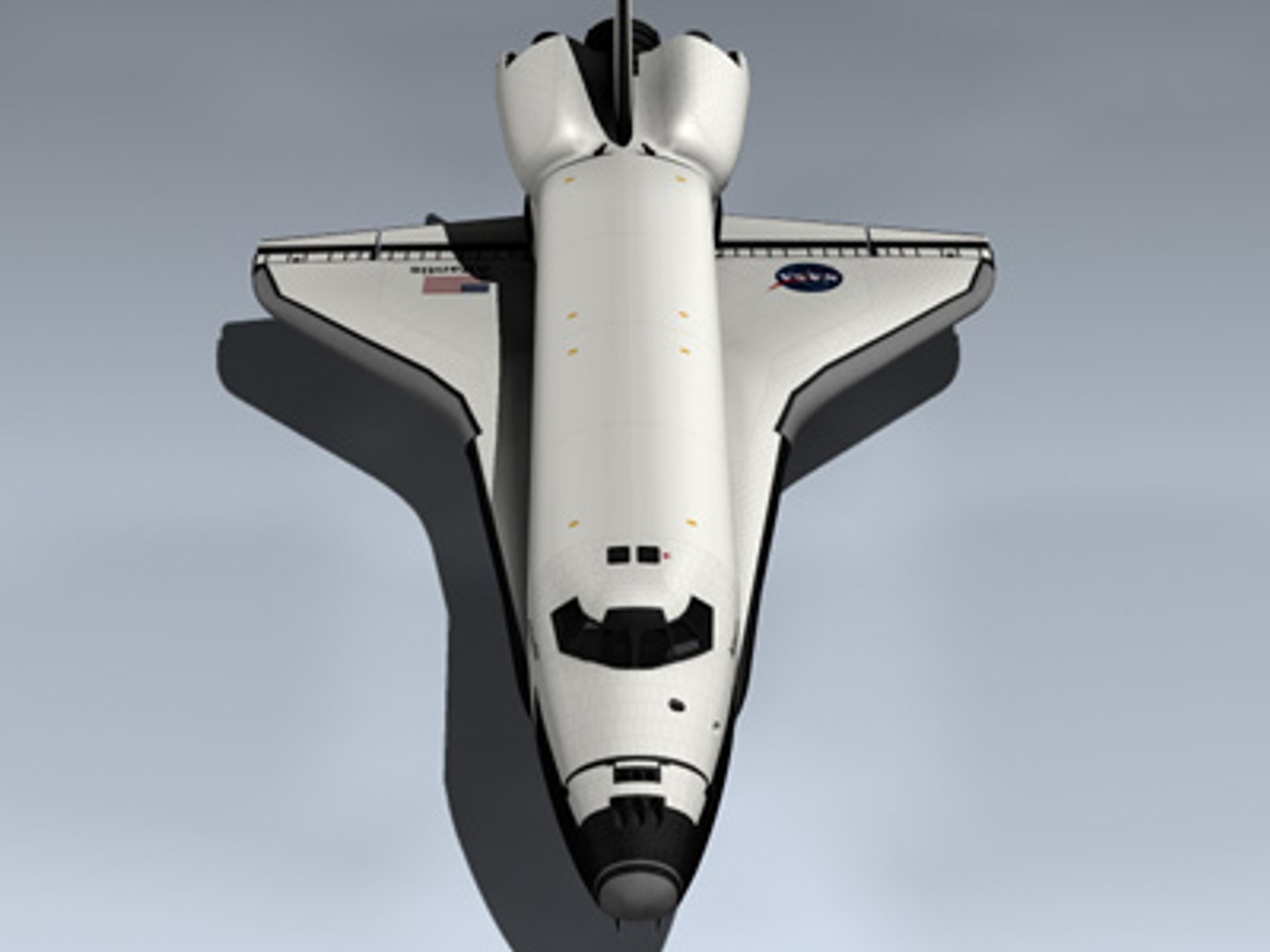 Nasa Atlantis 3d Model