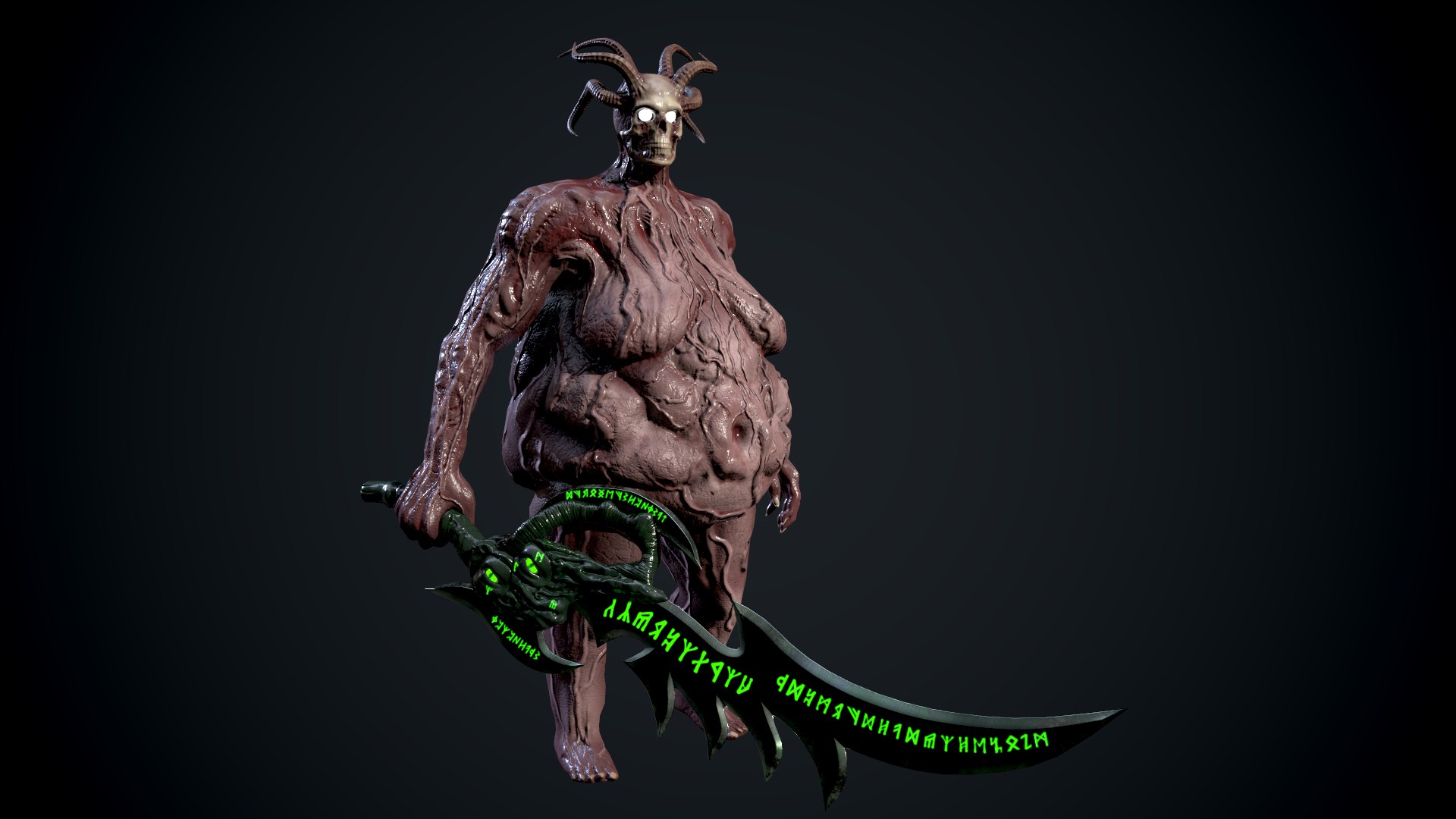 3D Fat Demon Model - TurboSquid 1977124