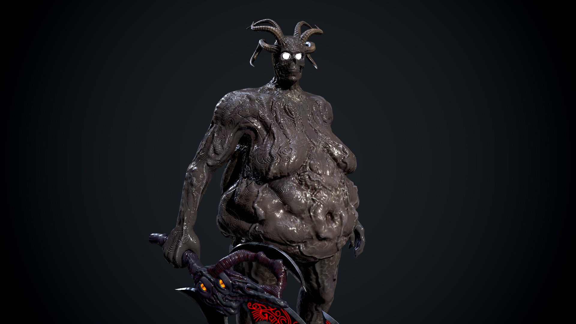 3D Fat Demon Model - TurboSquid 1977124