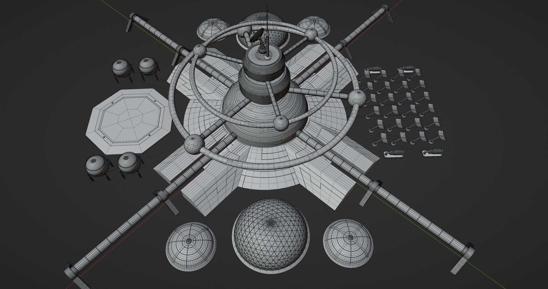 Mars Colony 4K PBR 3D - TurboSquid 2192663