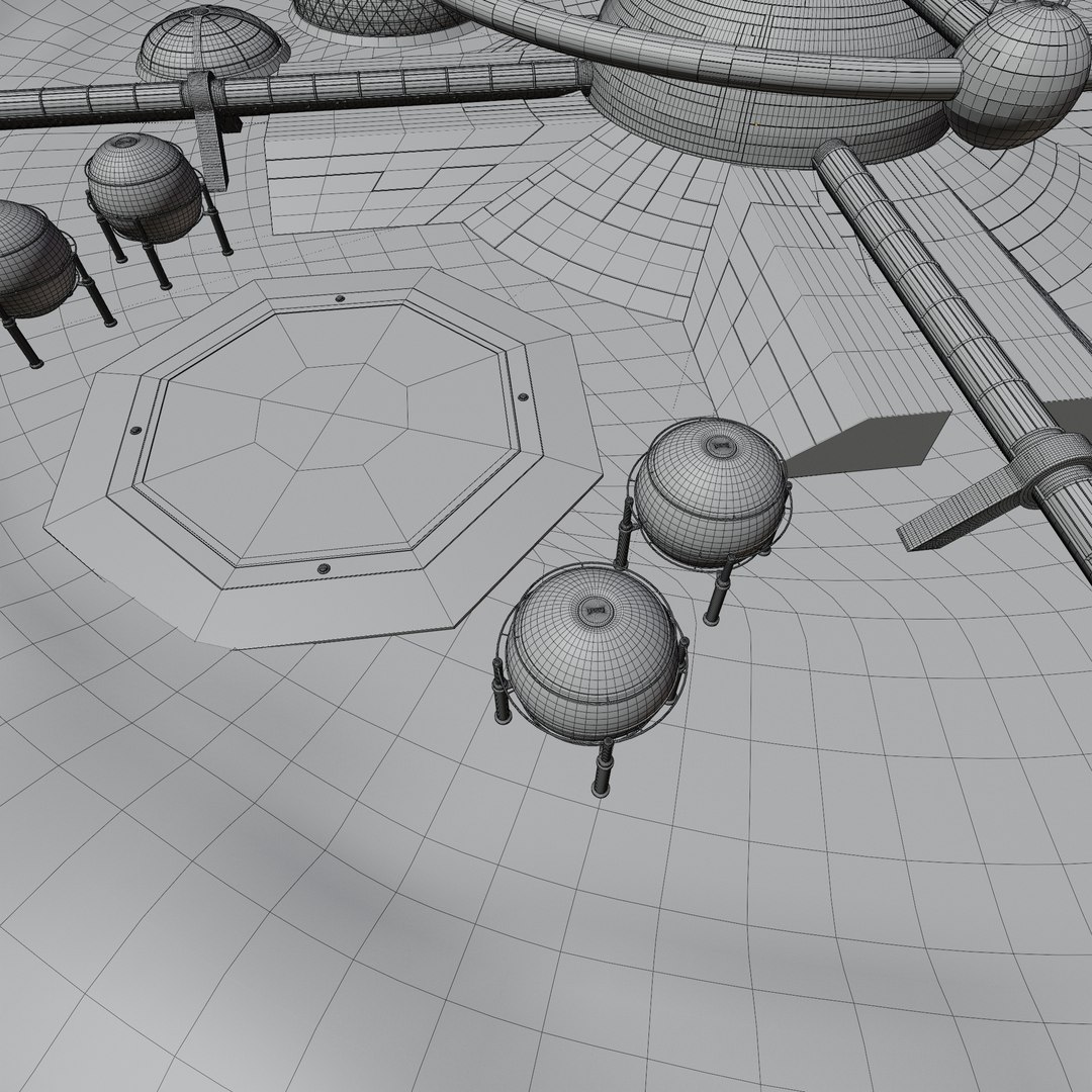 Mars Colony 4K PBR 3D - TurboSquid 2192663