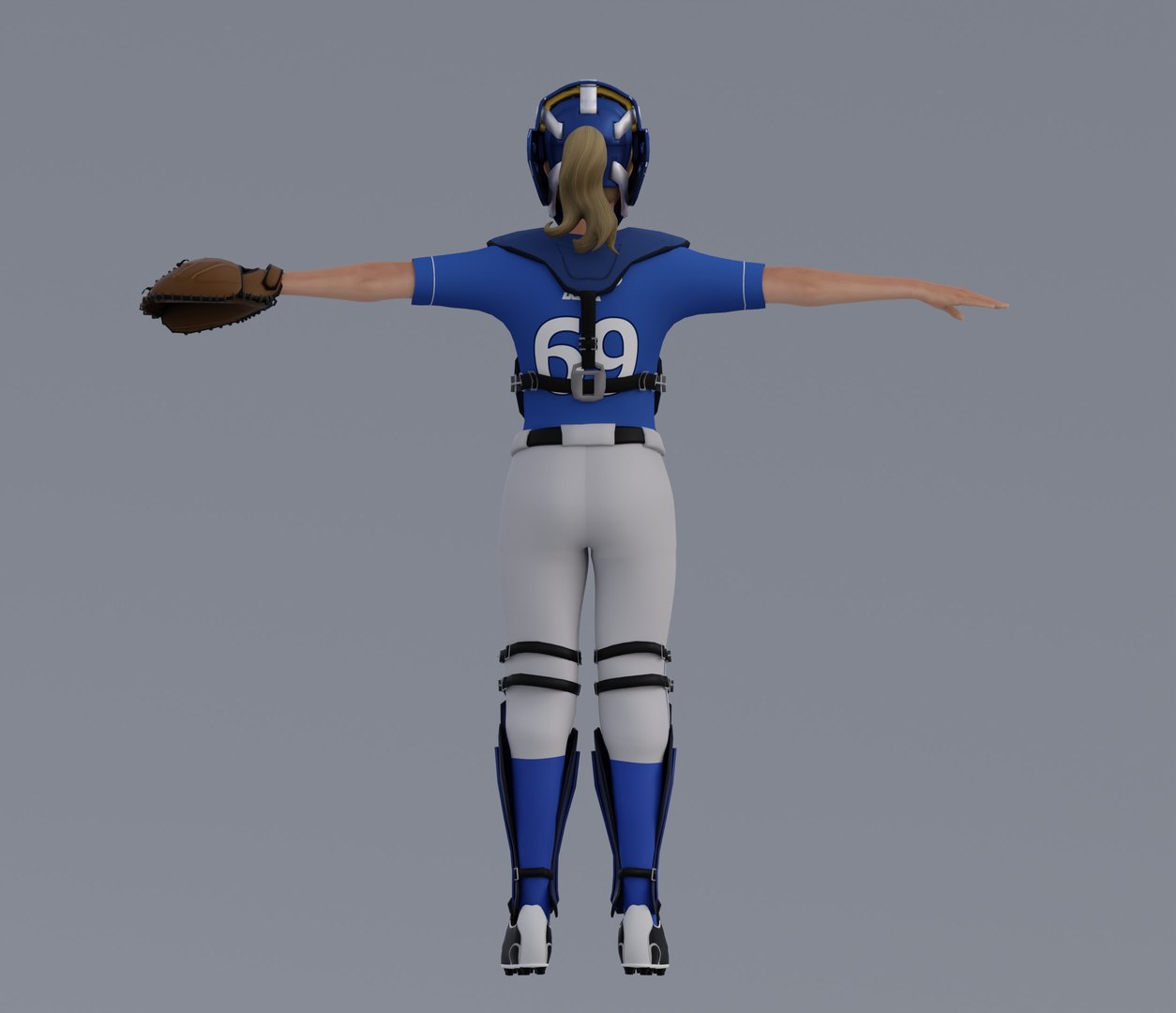 3D model Female Softball Players Pack - Rigged - TurboSquid 2136000