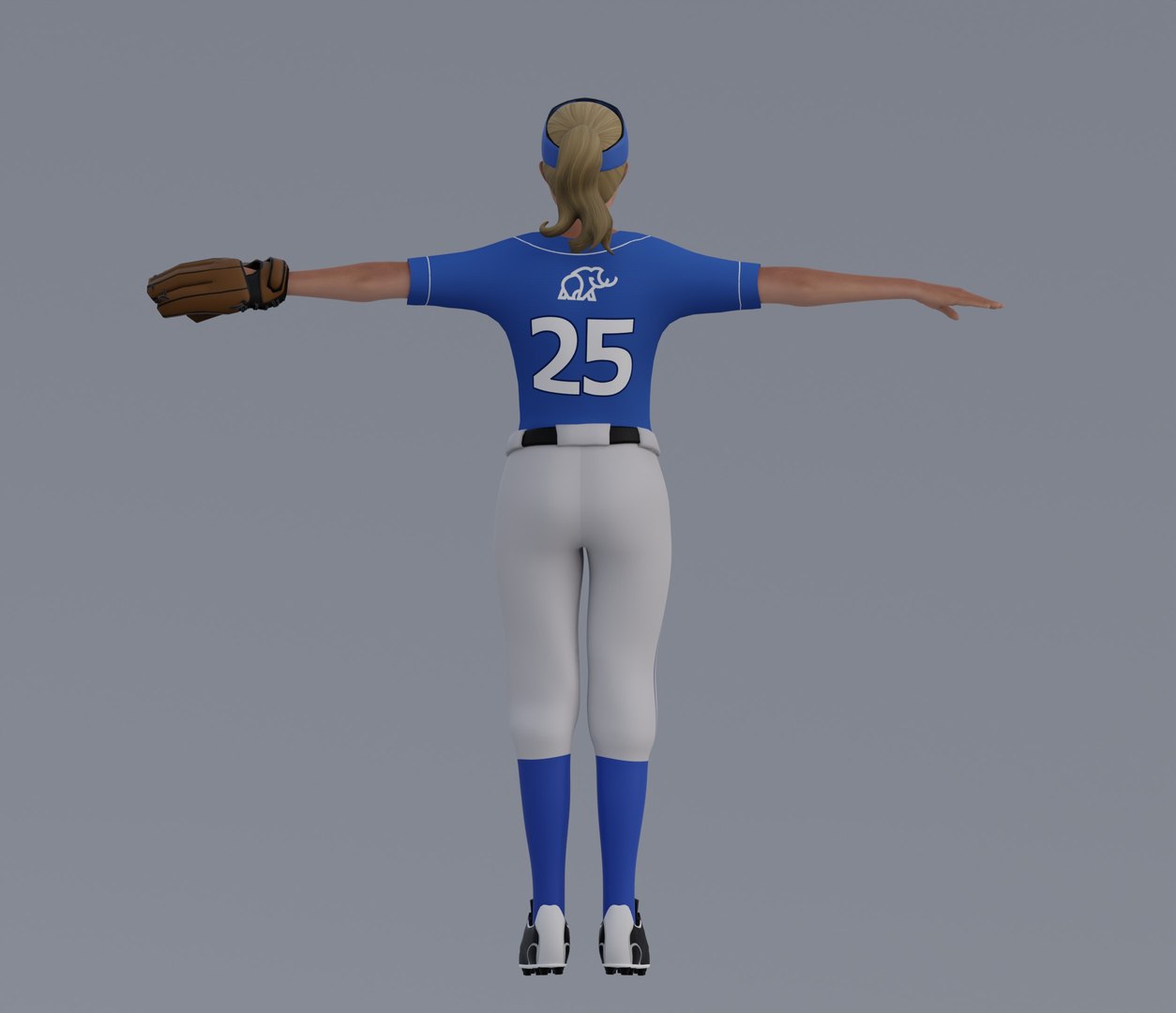 3D model Female Softball Players Pack - Rigged - TurboSquid 2136000