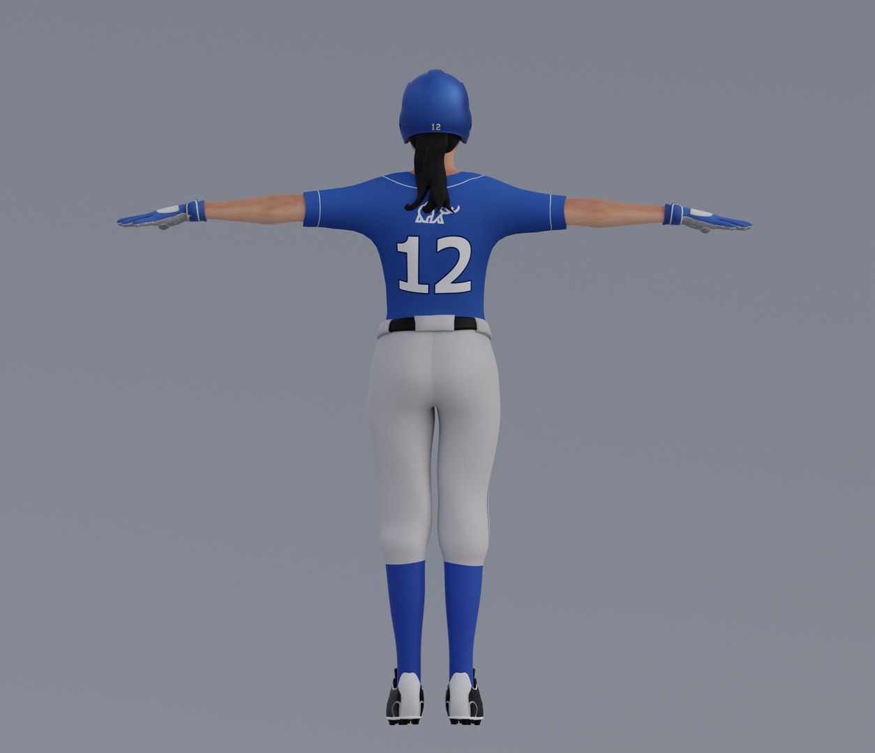 3D model Female Softball Players Pack - Rigged - TurboSquid 2136000