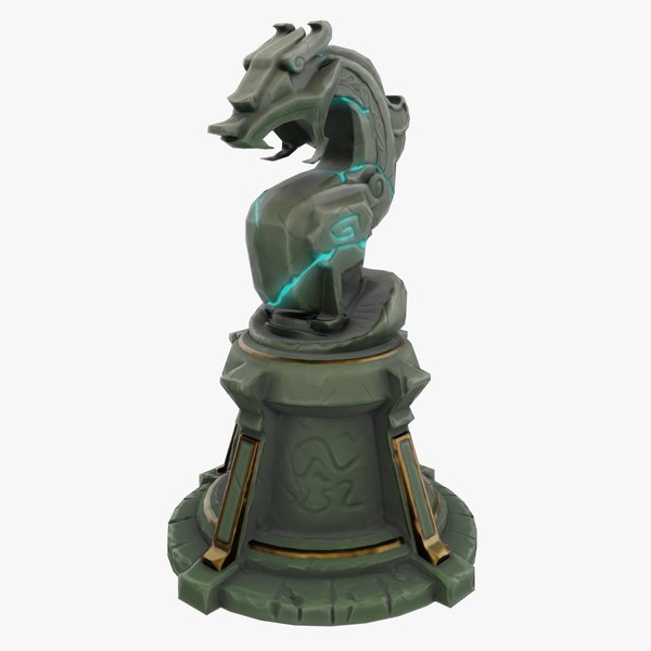 Stylized statue 3D model - TurboSquid 1659766