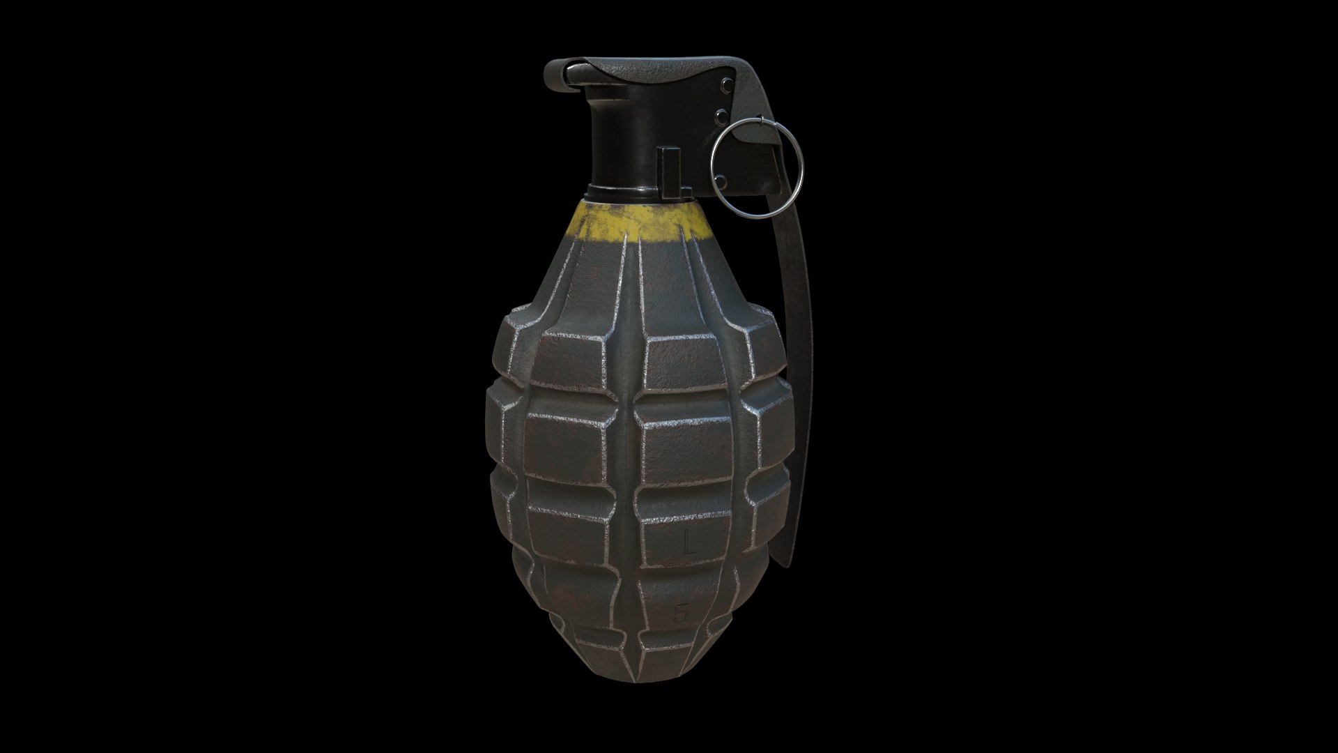 Grenade MK 2 Model - TurboSquid 1856739