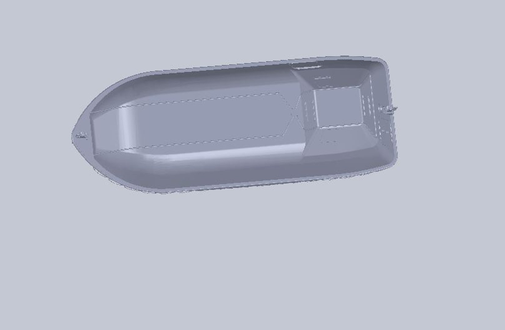 3ds Max Printable Lifeboat Boat