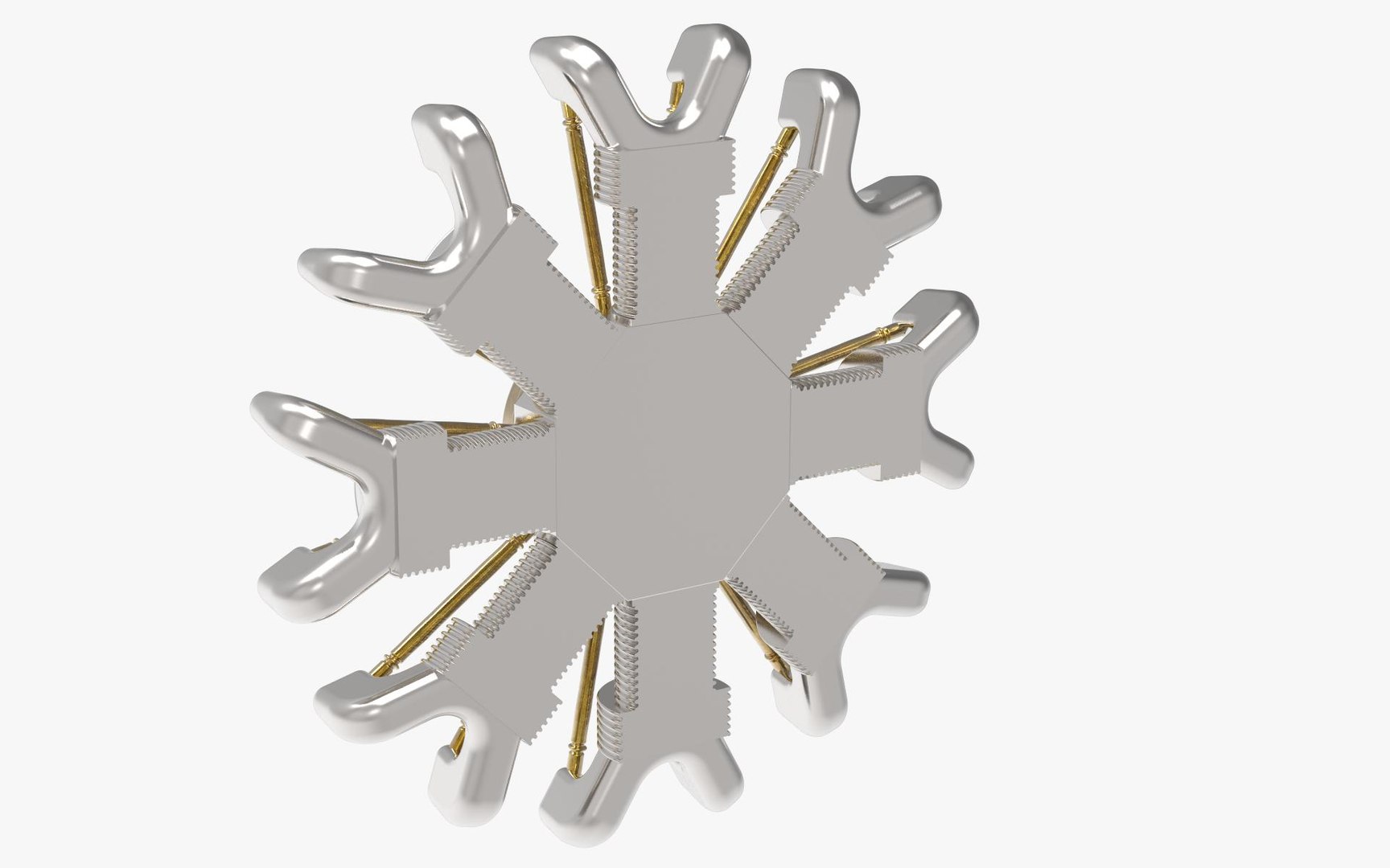 3D Radial Engine Clock - TurboSquid 2104622