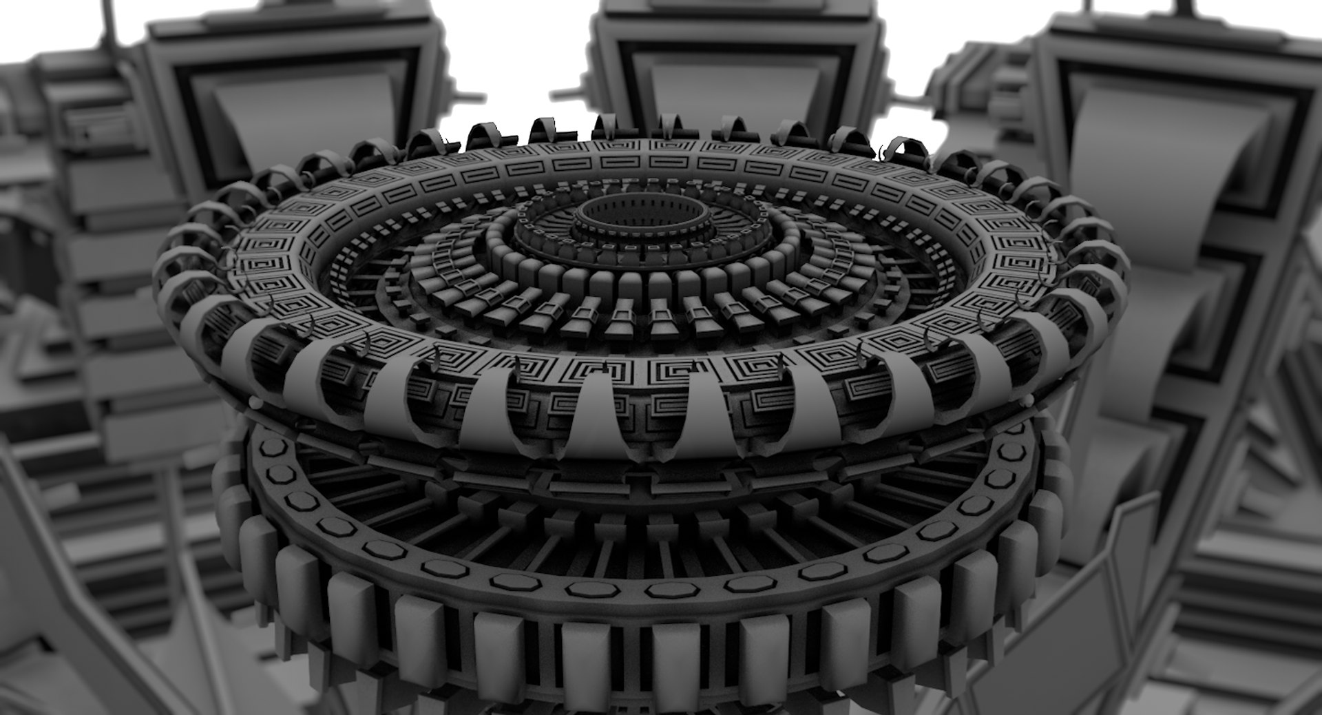 3D Model Sci-fi Core Tech - TurboSquid 1211994