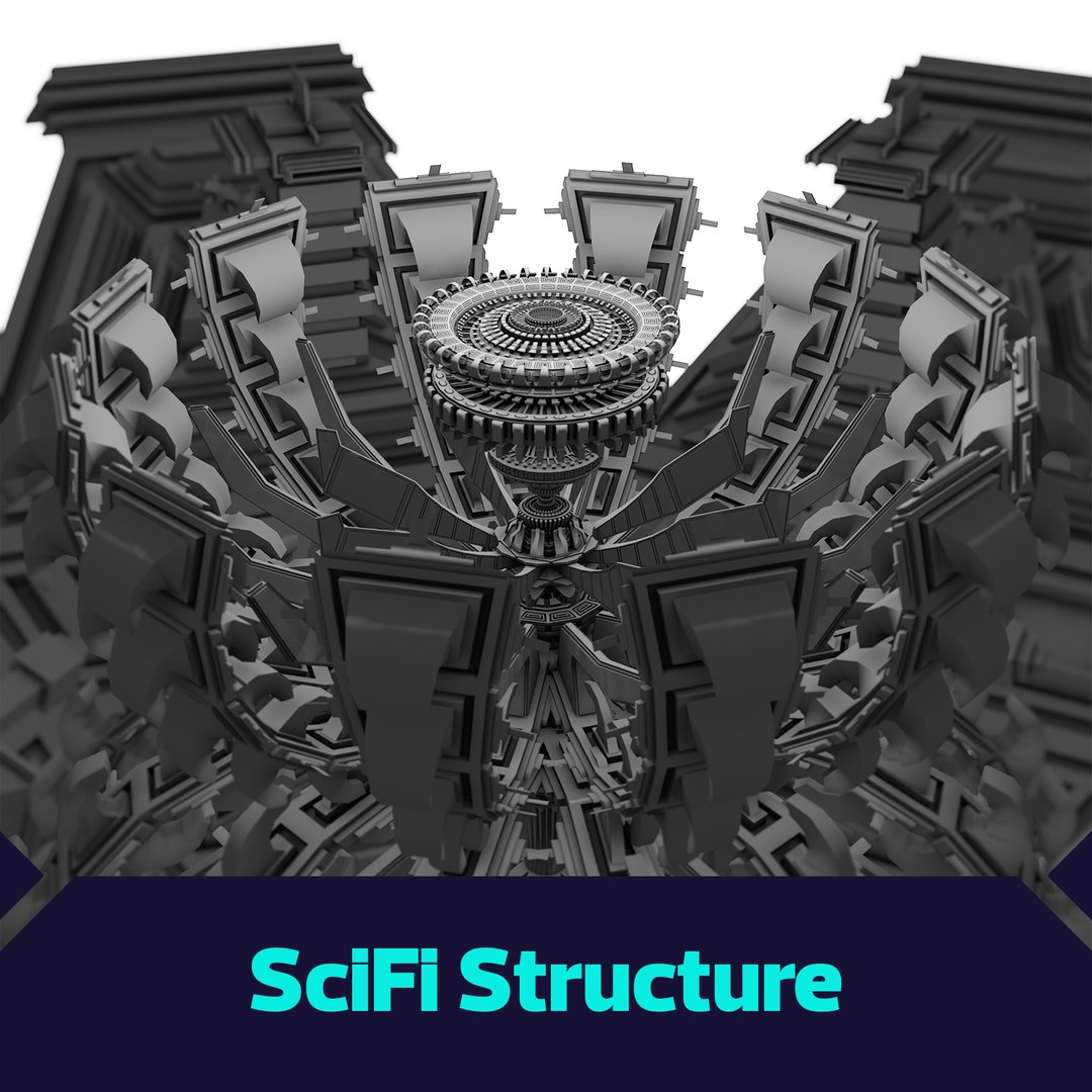 3D model sci-fi core tech - TurboSquid 1211994