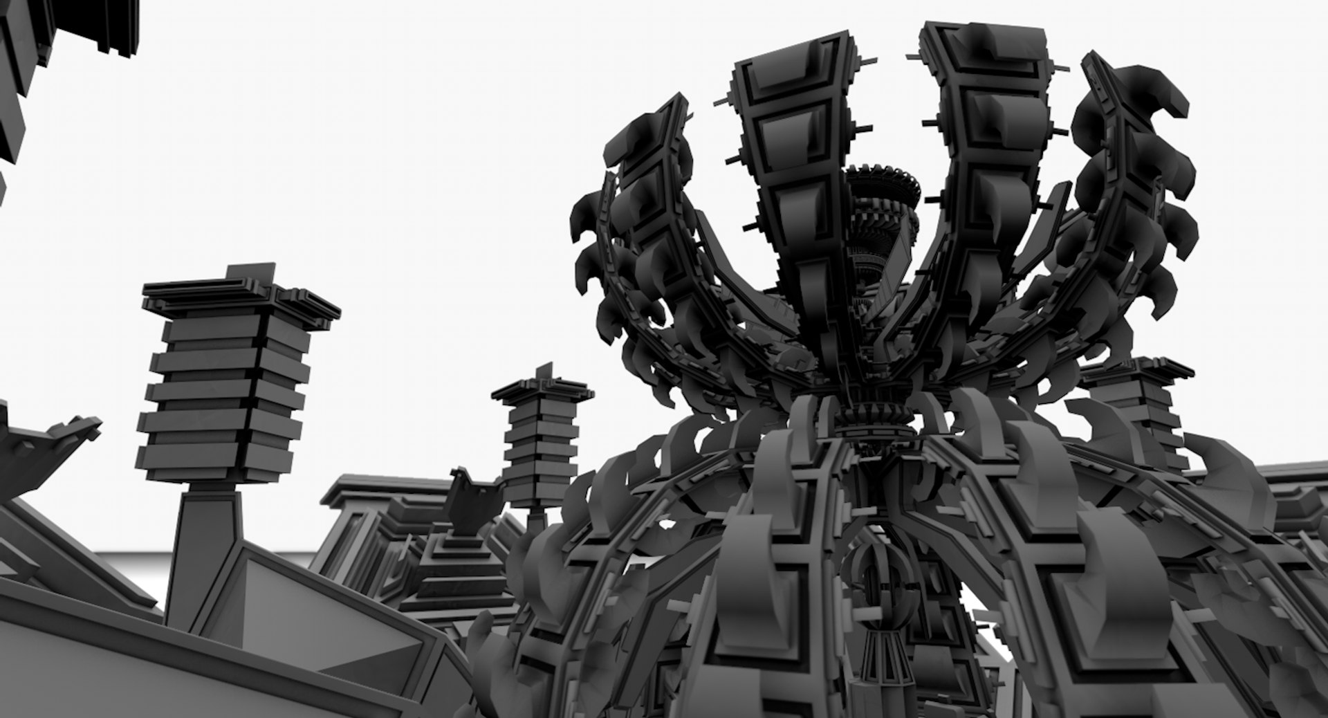 3D Model Sci-fi Core Tech - TurboSquid 1211994