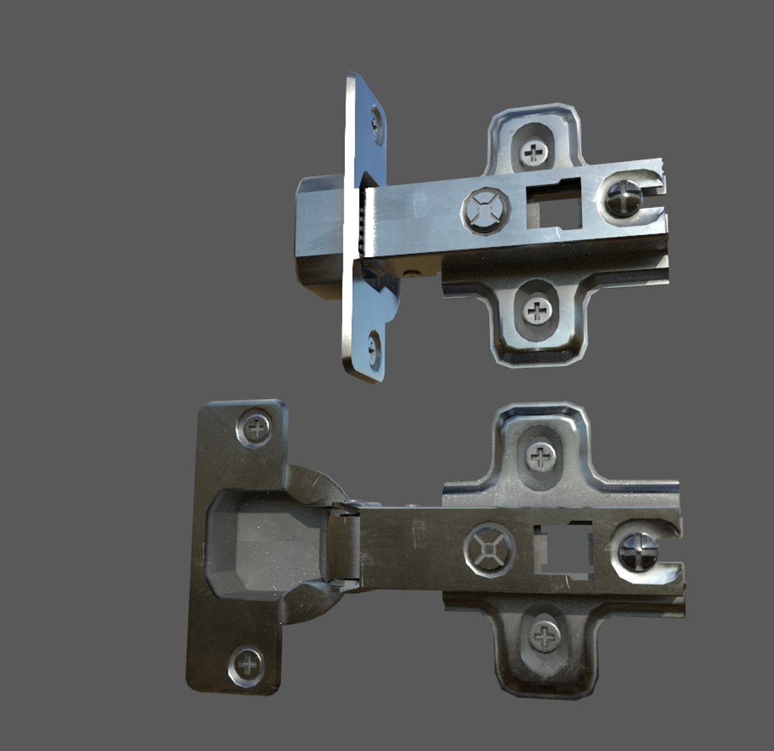 3D Hinge Model - TurboSquid 1712019
