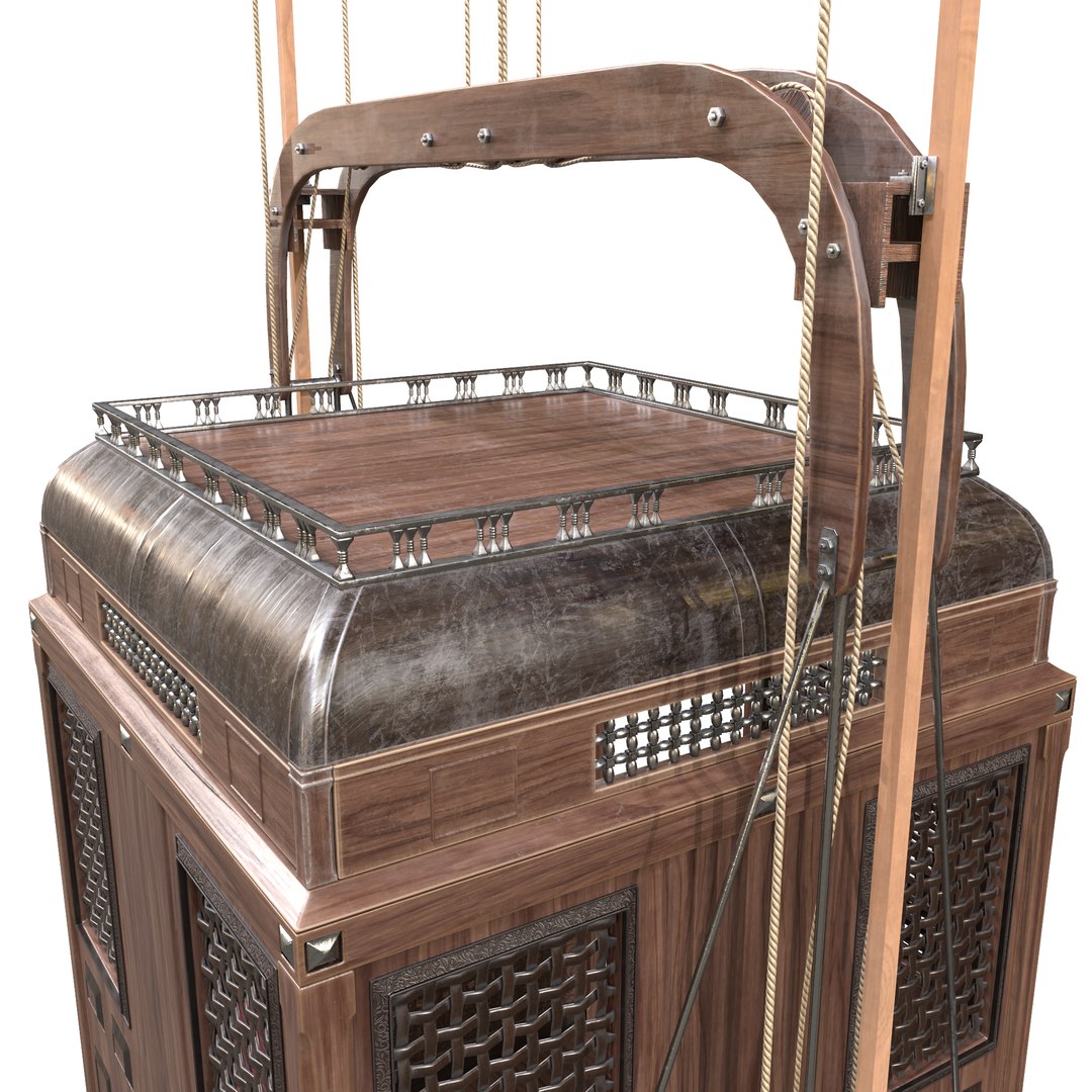 Old Elevator 3D Model - TurboSquid 1961070