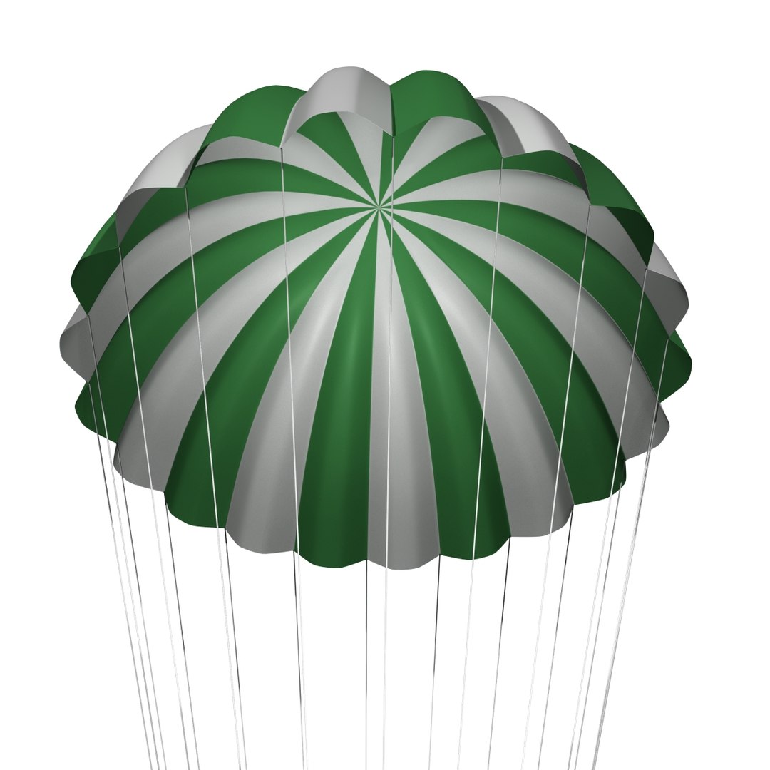 3d parachute