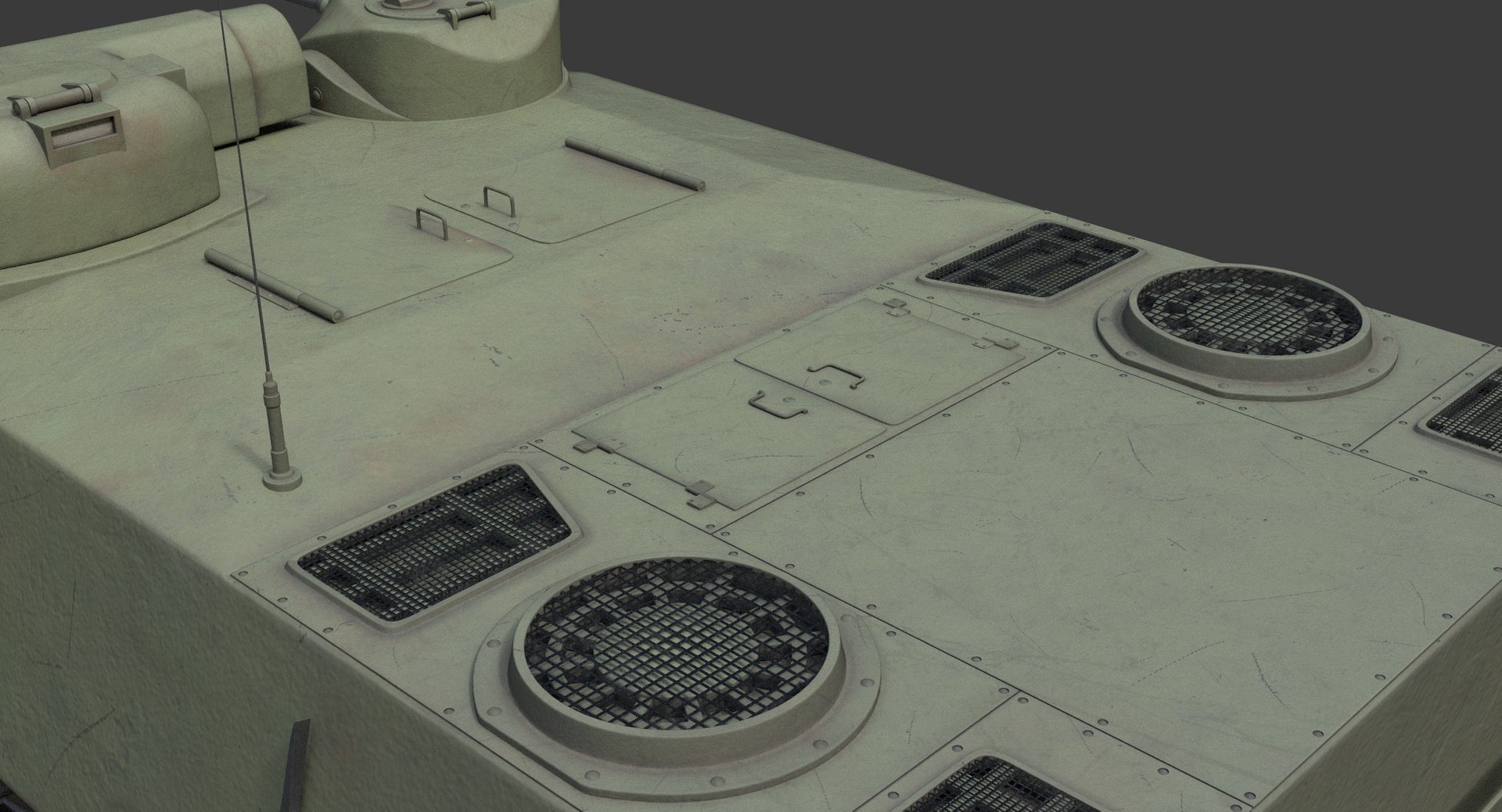 3D Franch Heavy Tank Amx Model - TurboSquid 1334847